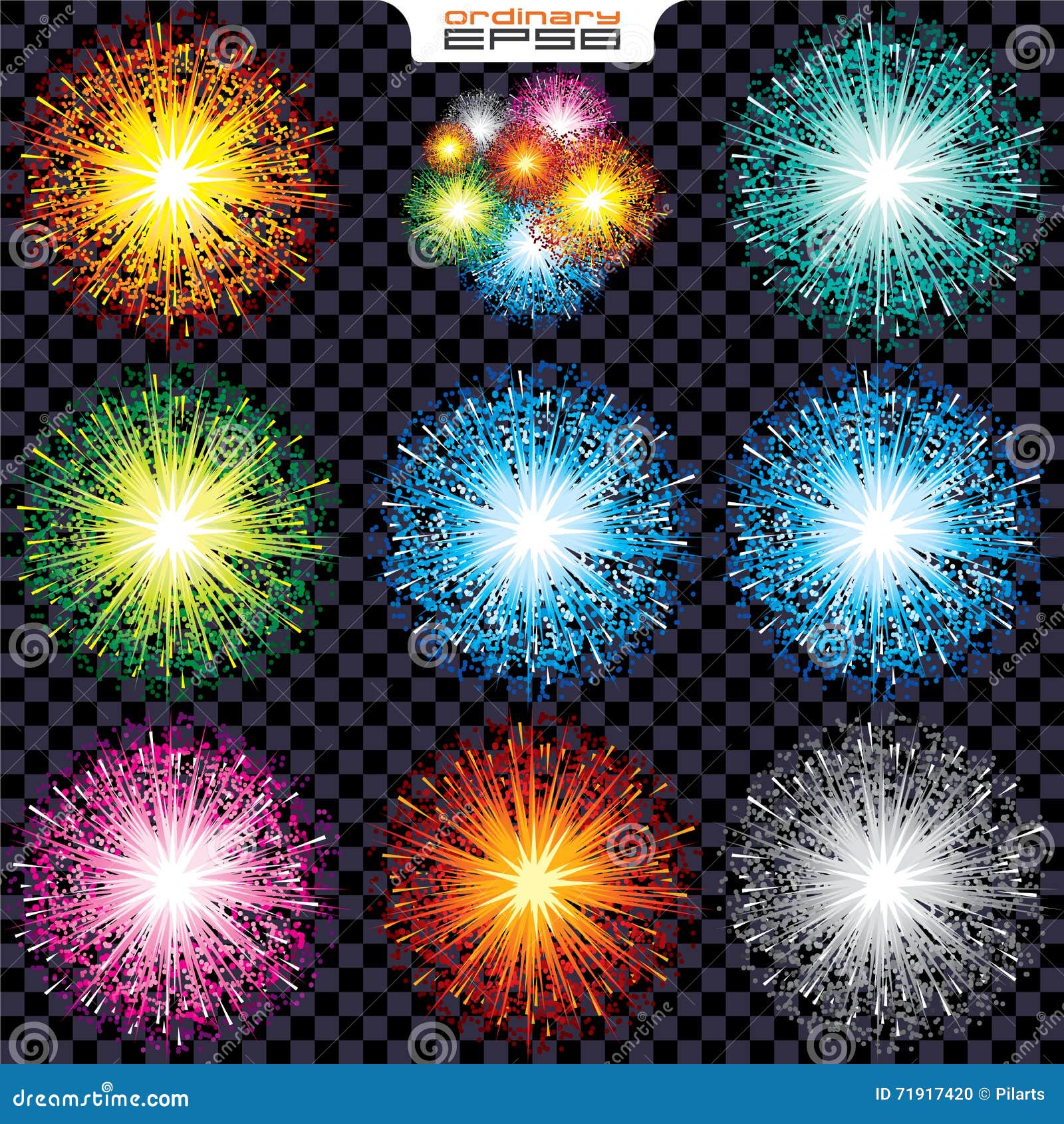 Set Sparks and Explodes stock vector. Illustration of backdrop - 71917420