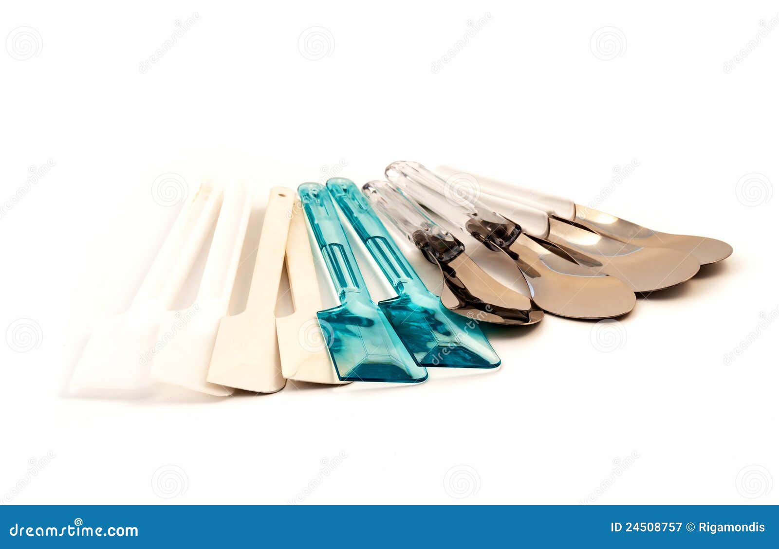 Set of Spatula Kitchen Ware Tool Stock Image - Image of kitchen, light ...