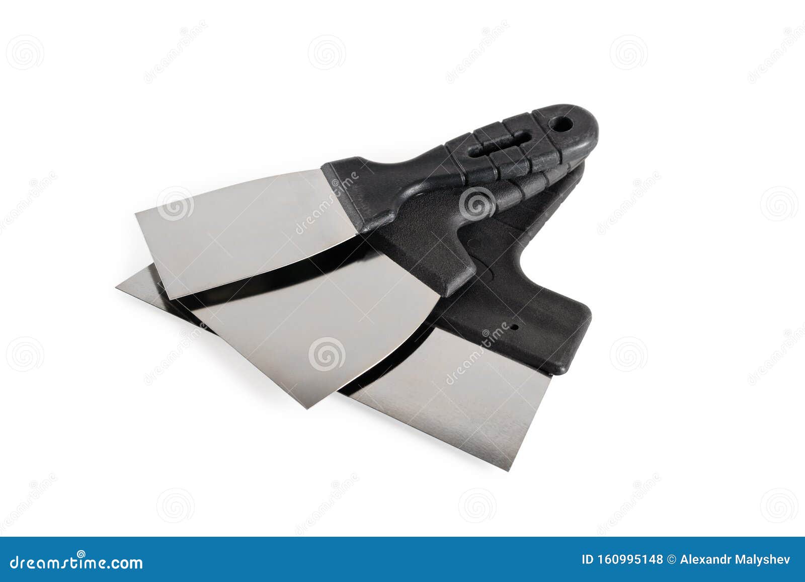 Set of spatulas stock photo. Image of construction, equipment - 160995148