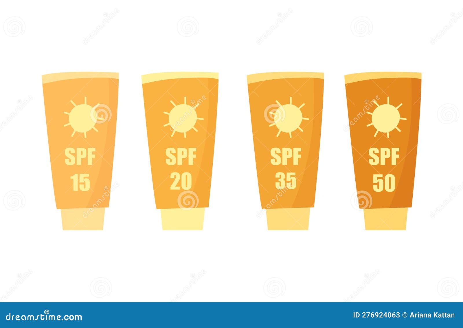 Sunscreen Creams Stock Illustrations – 105 Sunscreen Creams Stock ...