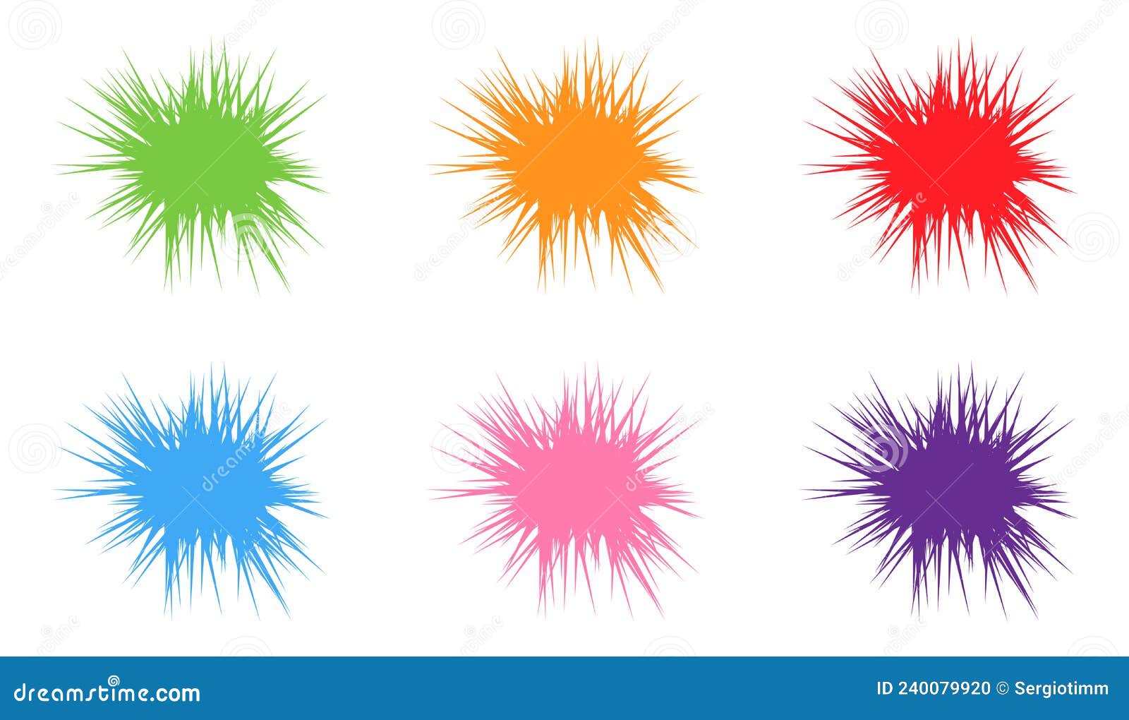 Set Spiky Backgrounds with Sharp Pointed Edges, and Space for Text ...