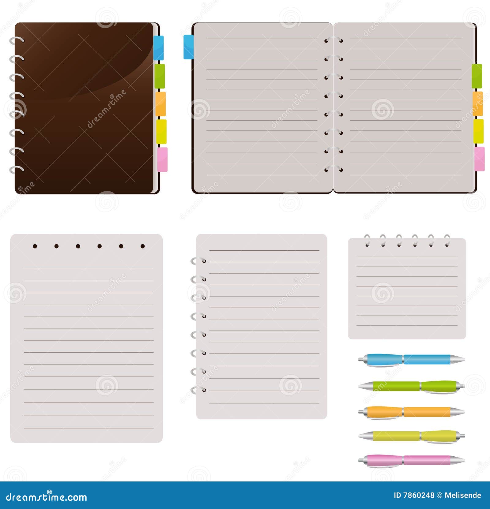Notebooks Royalty-Free Stock Photo | CartoonDealer.com #14885619