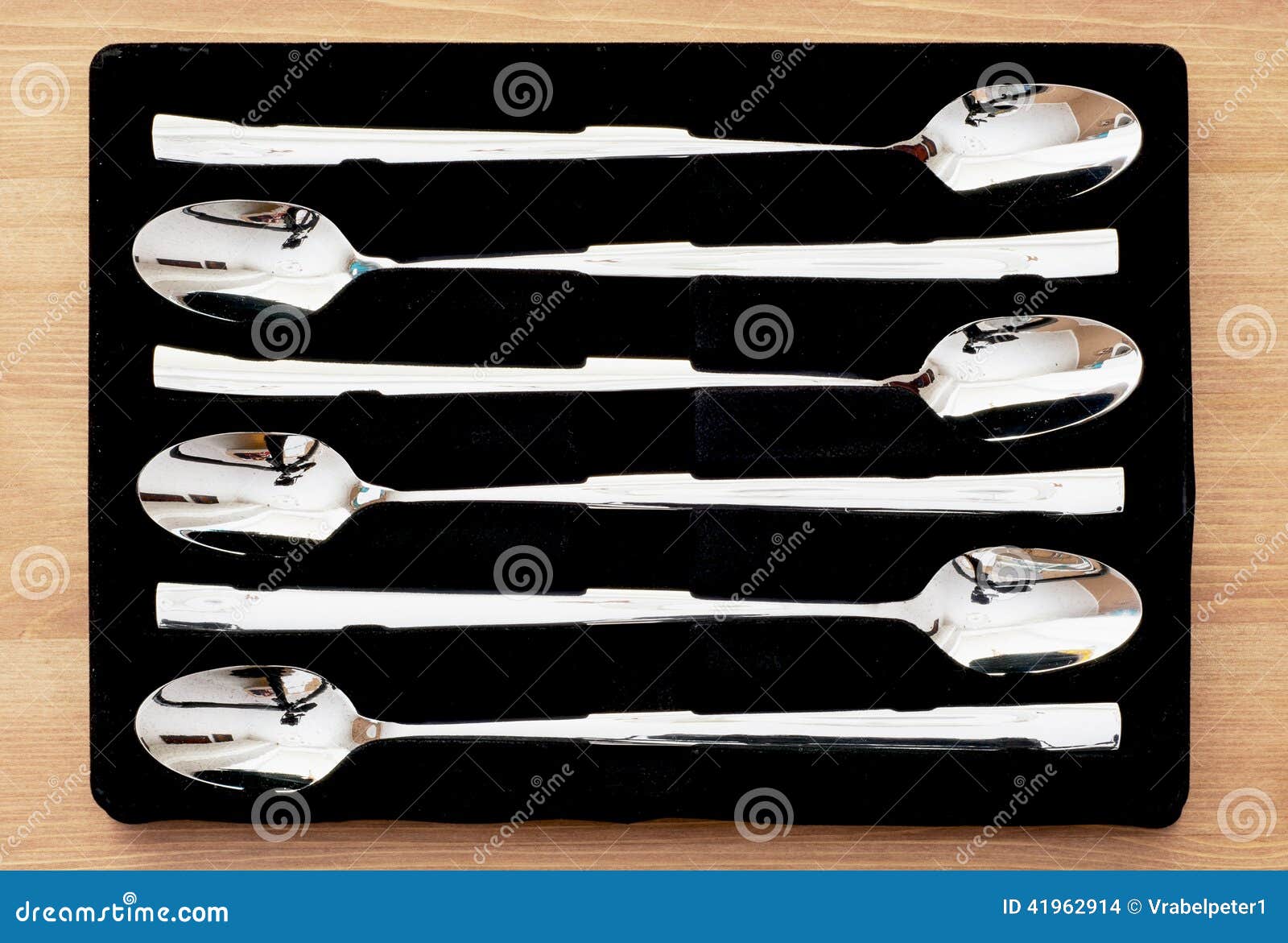 Set of spoons stock photo. Image of collection, handle - 41962914