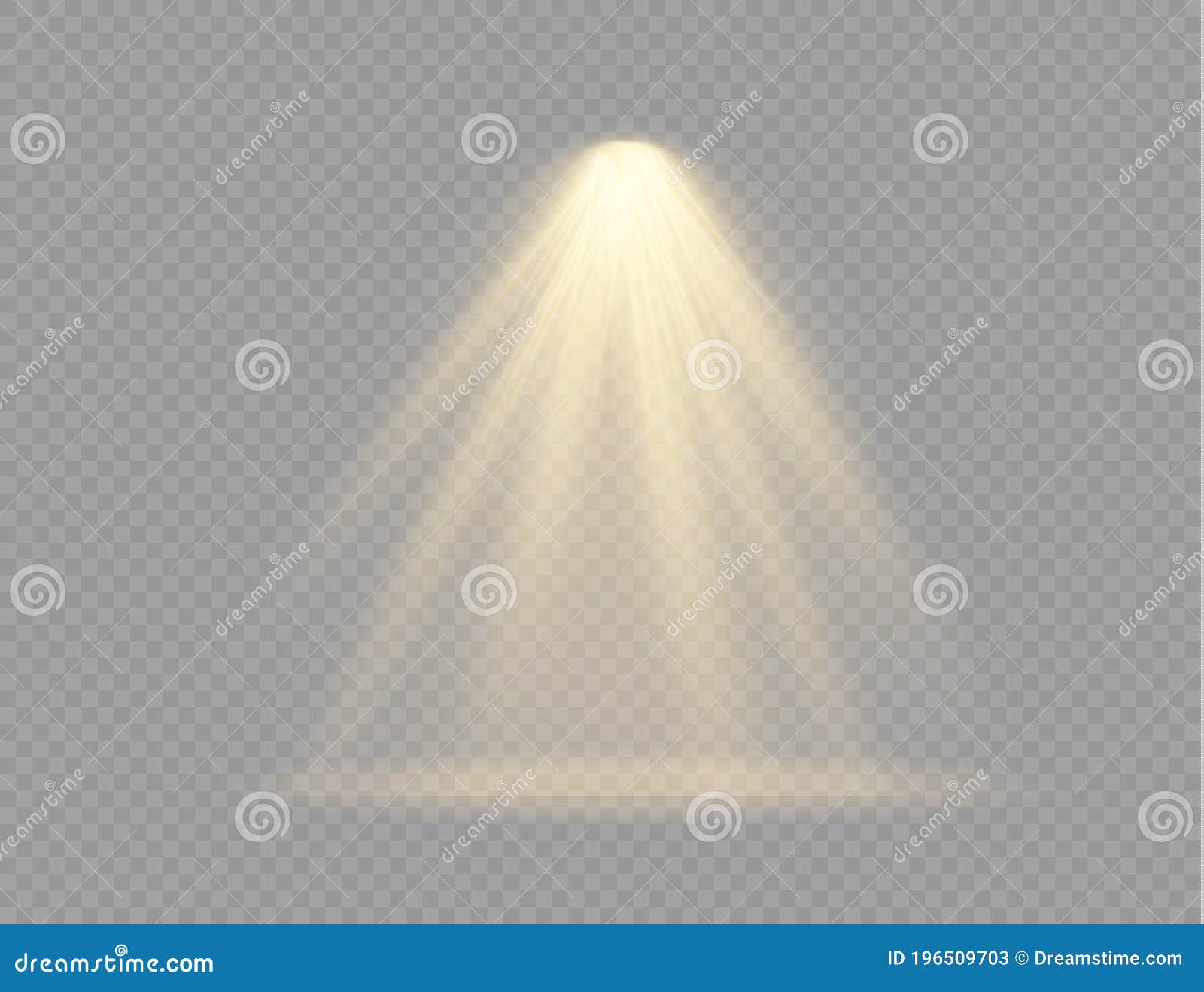 Set of Spotlight. stock vector. Illustration of festive - 196509703