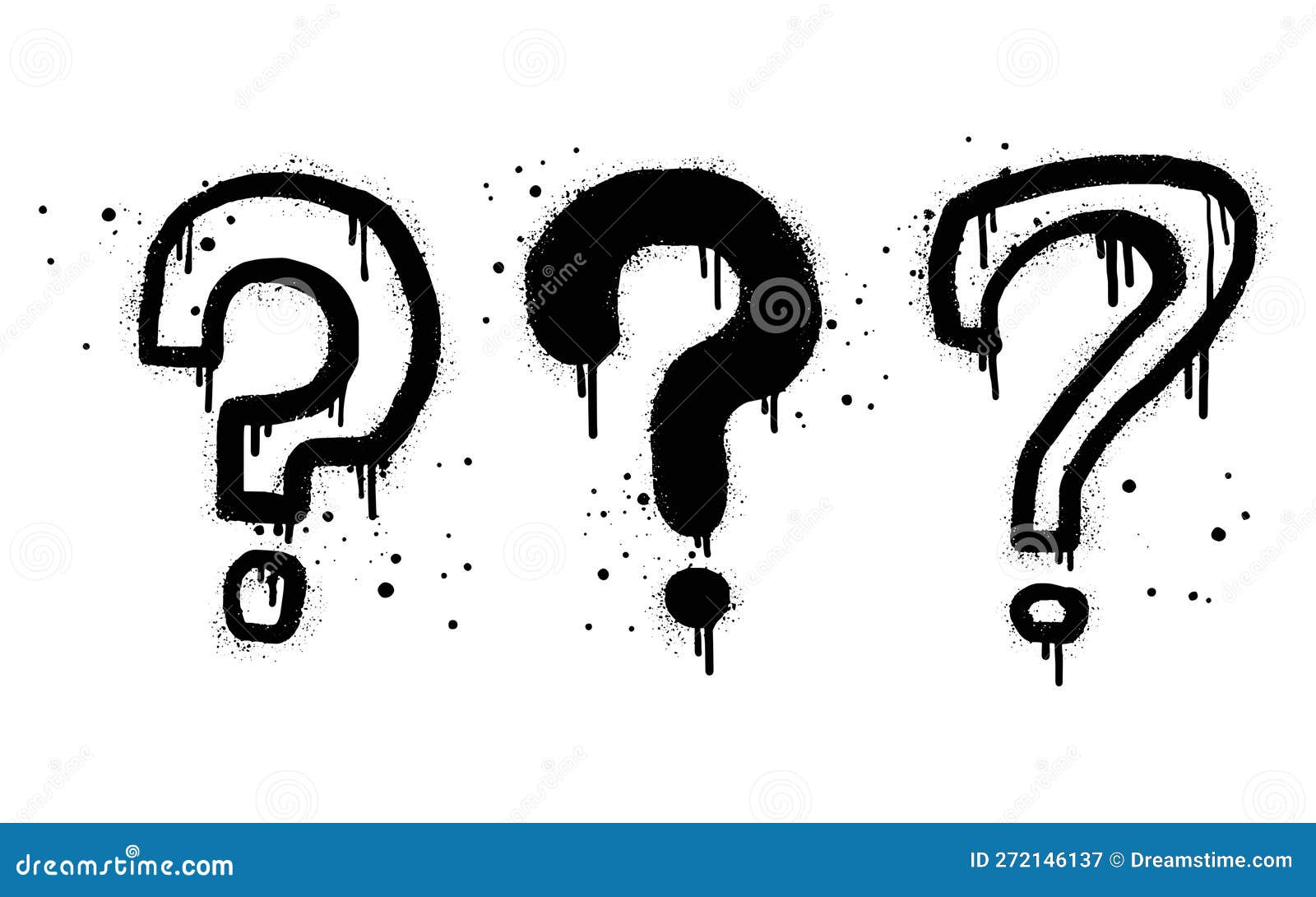 Graffiti Question Mark Royalty-Free Stock Photography | CartoonDealer ...