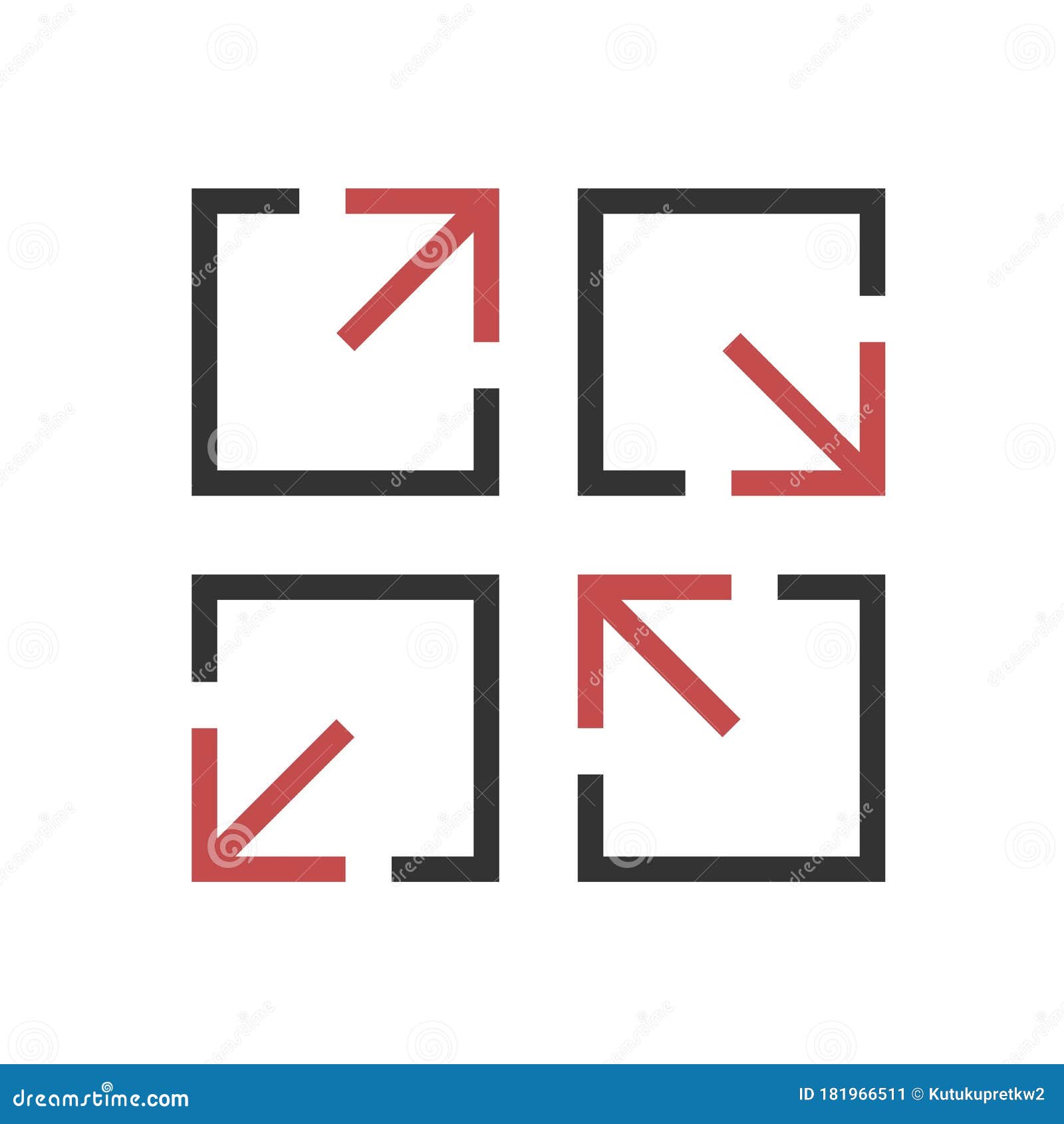 Set Square with Arrow Logo Template Illustration Design. Vector EPS 10 ...