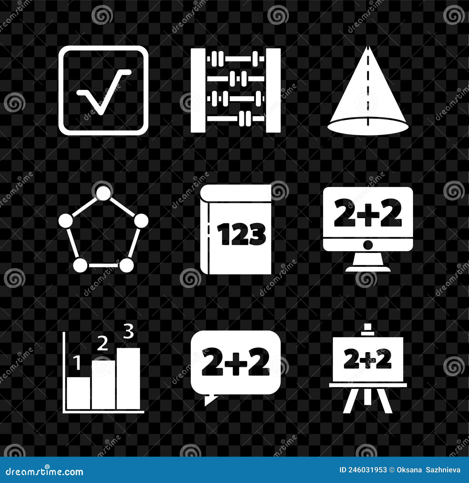 Set Square Root, Abacus, Geometric Figure Cone, Graph, Schedule, Chart ... Set Square Root, Abacus, Geometric Figure Cone, Graph, Schedule, Chart ...
