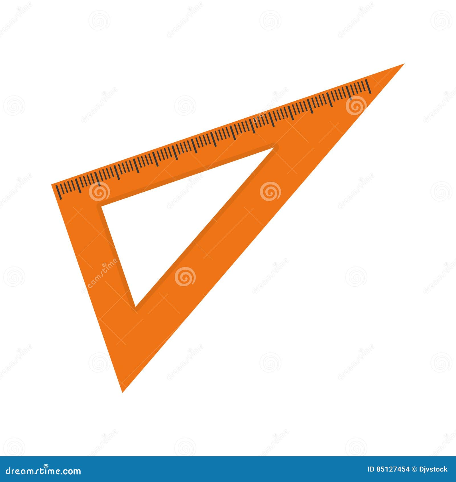 Set square ruler stock illustration. Illustration of scale - 85127454