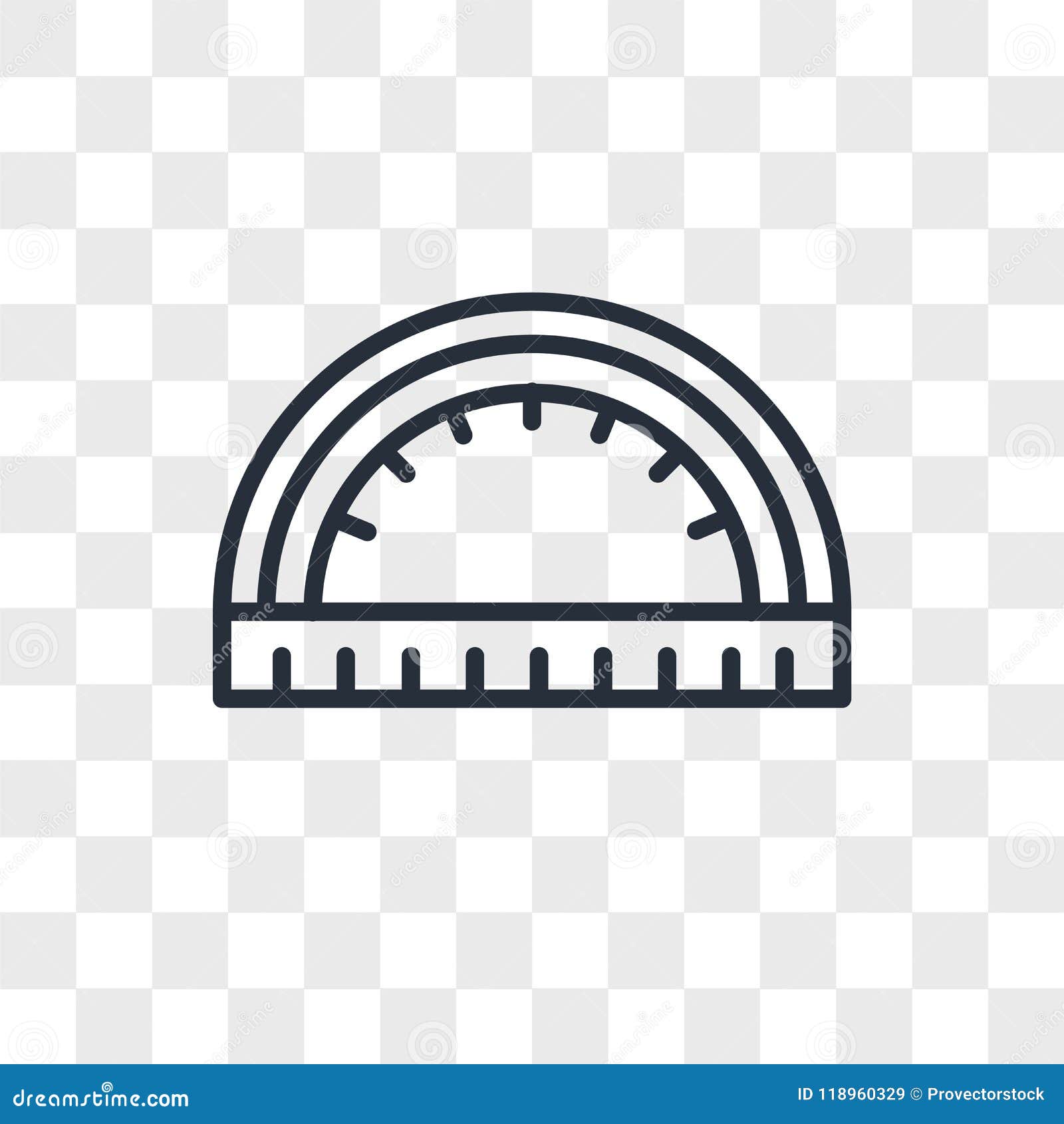 Set Square Vector Icon Isolated on Transparent Background, Set Square ...