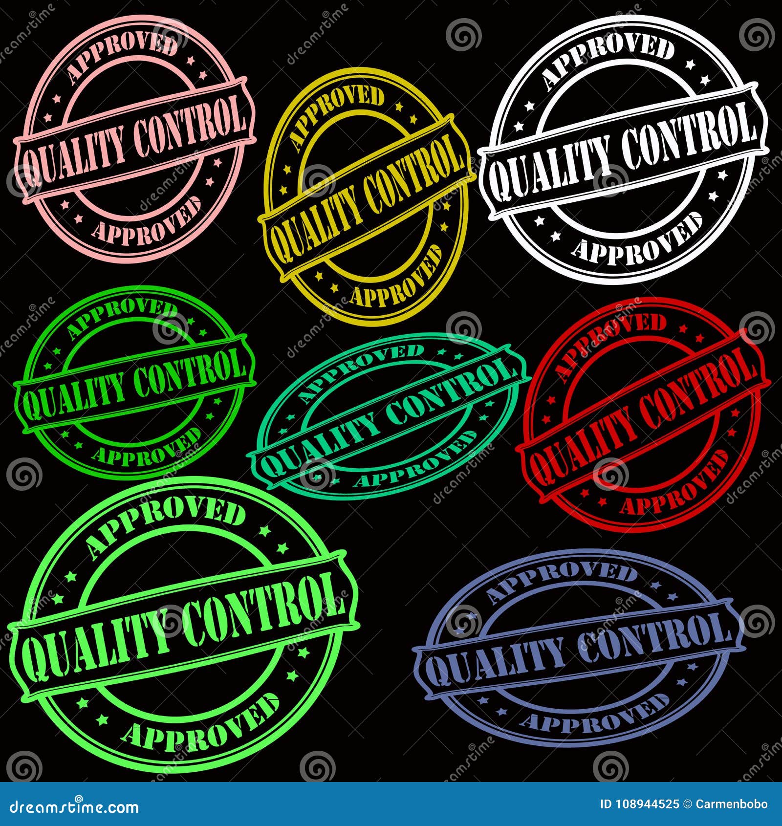 Set of stamps stock illustration. Illustration of authorized - 108944525