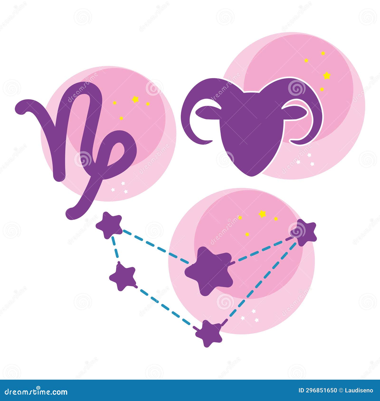 Set of Star Constellations and Zodiac Signs Vector Stock Vector ...