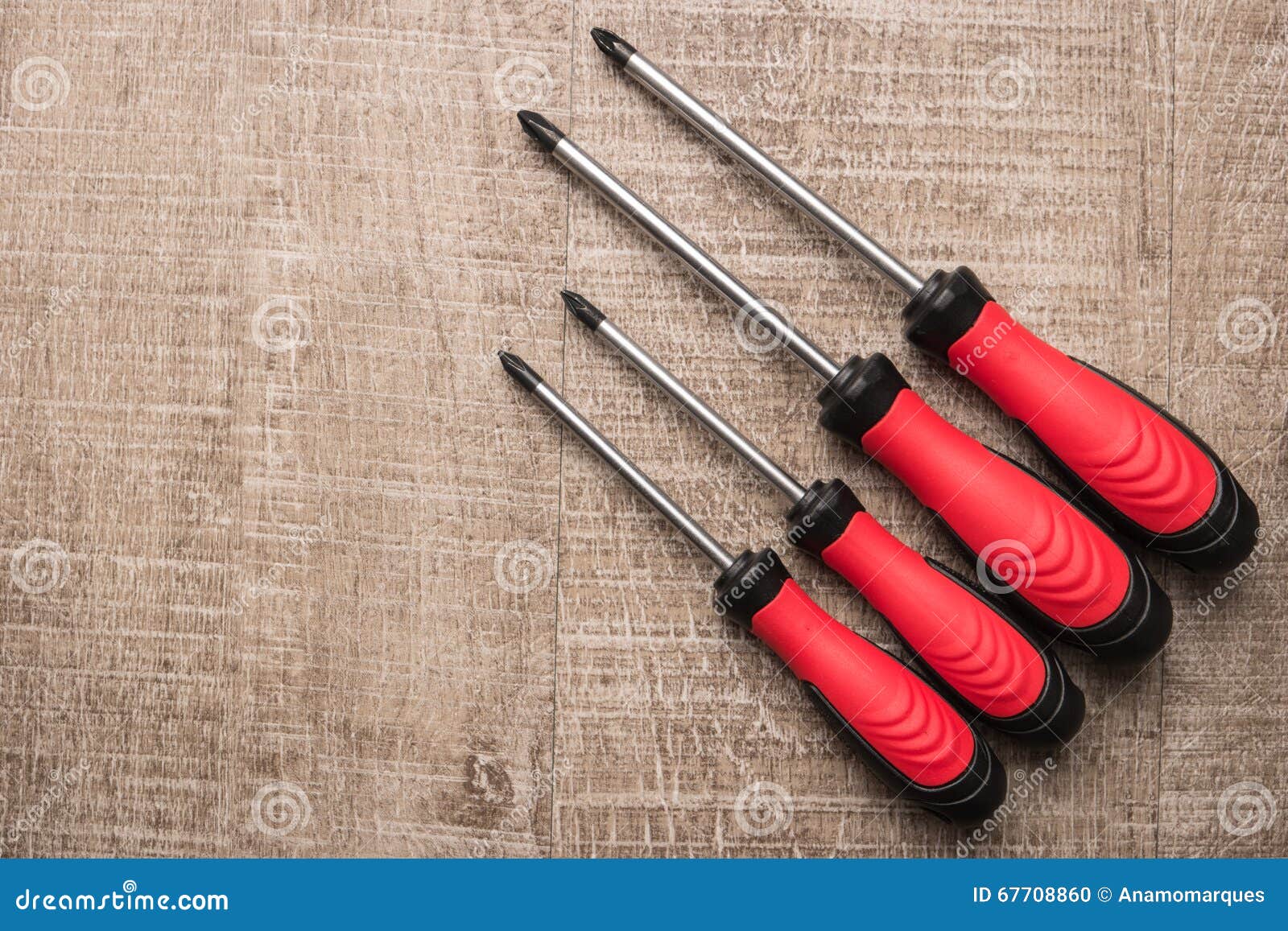 Set of Star Key. Tools Over a Wood Panel Stock Photo - Image of ...