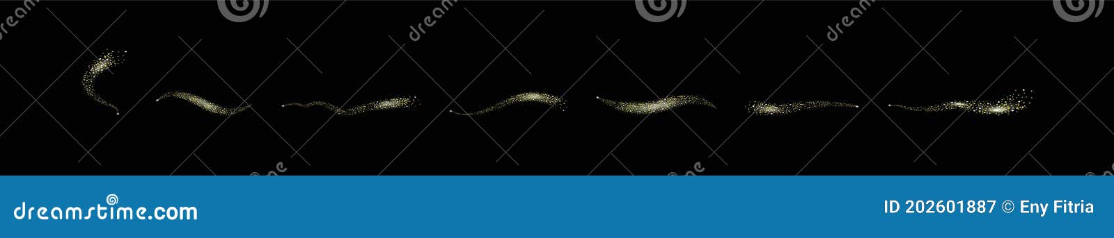 Set of Stardust. Cartoon Icon Design Template with Various Models ...