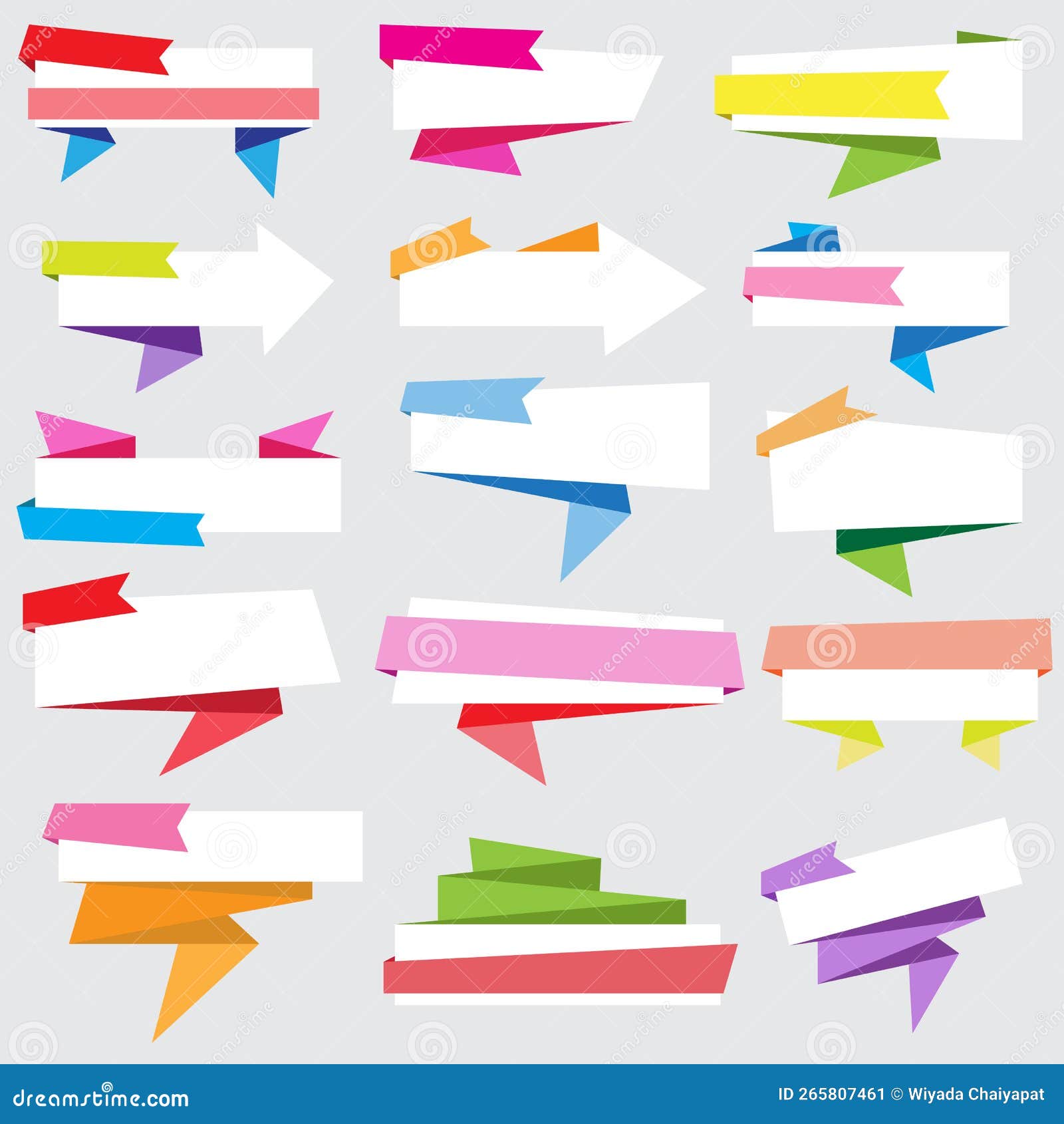 Set of Stickers that is a Price Tag and Sticker Banners Stock ...