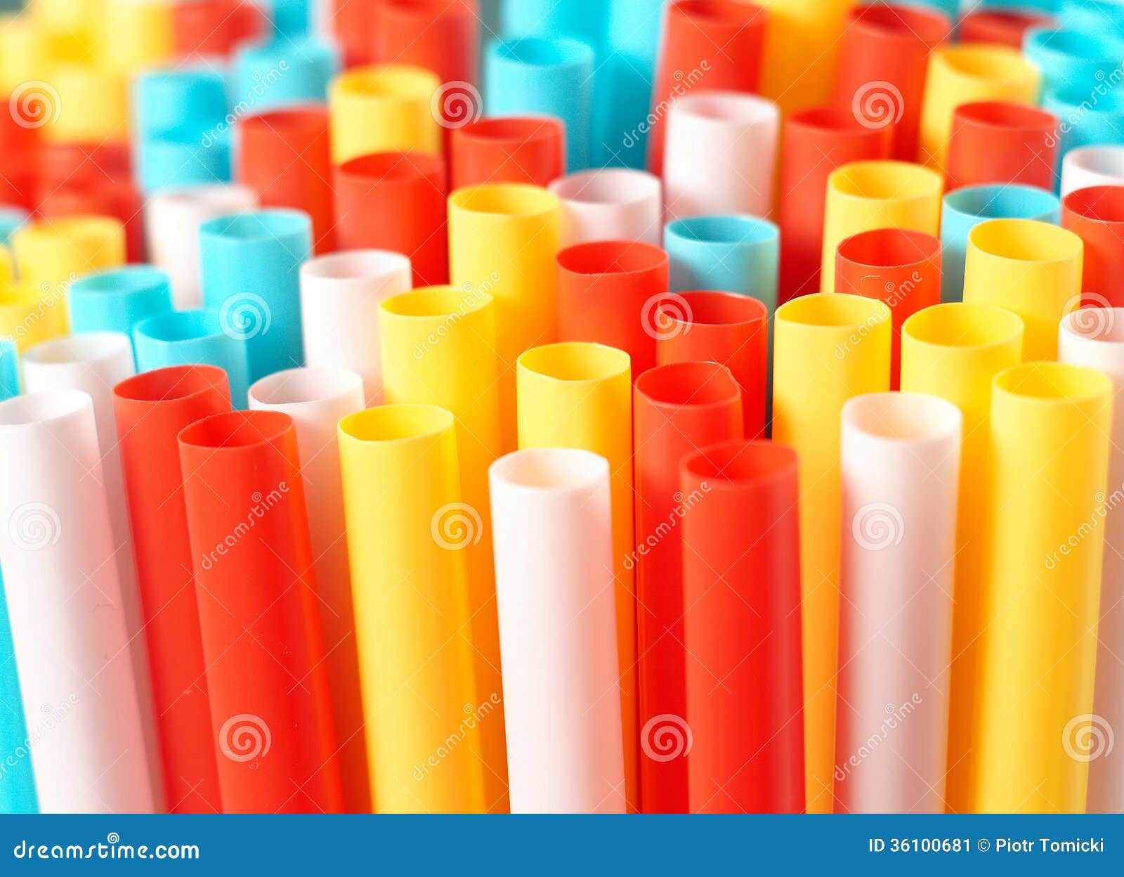 Set of straws stock image. Image of kitchen, colorful - 36100681