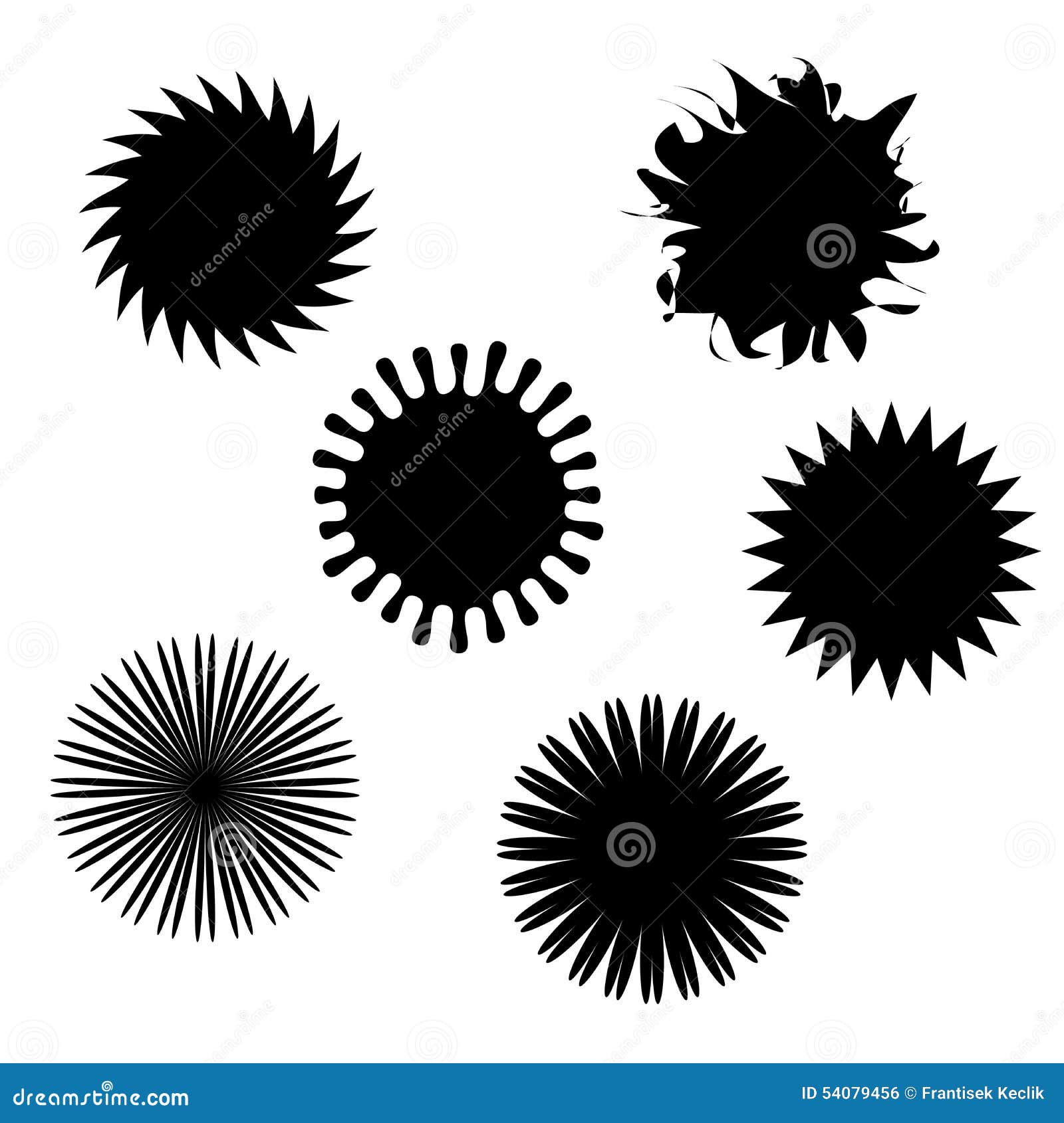 Set of sun based objects stock vector. Illustration of creative - 54079456