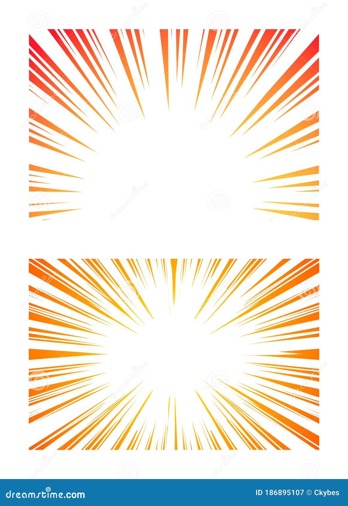 Set of Sun Rays or Explosion Boom Stock Illustration - Illustration of ...