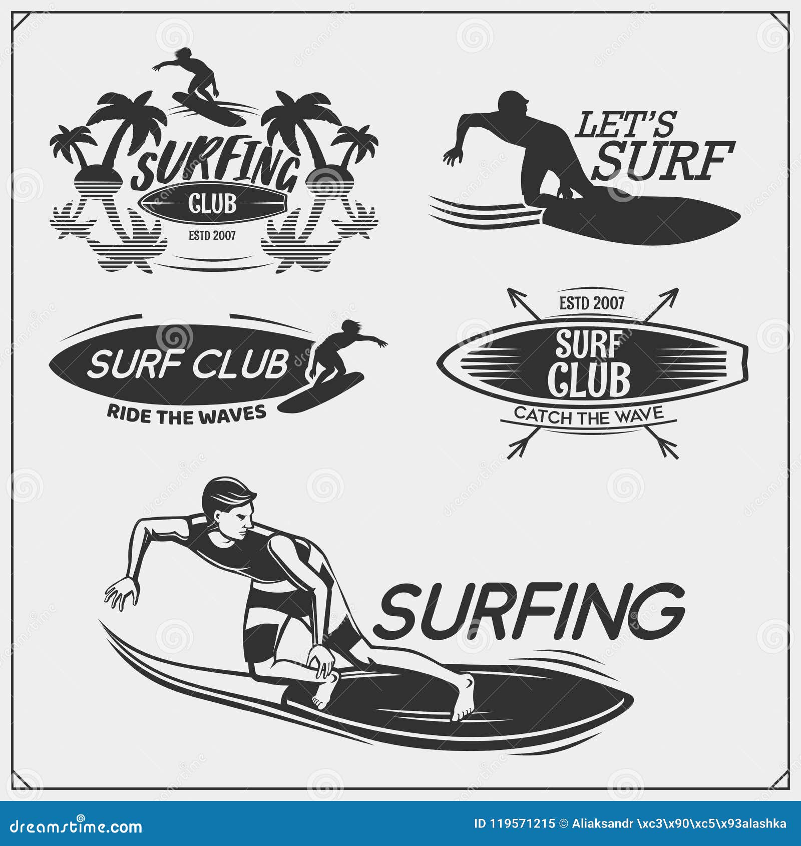 Surfing Designer Labels
