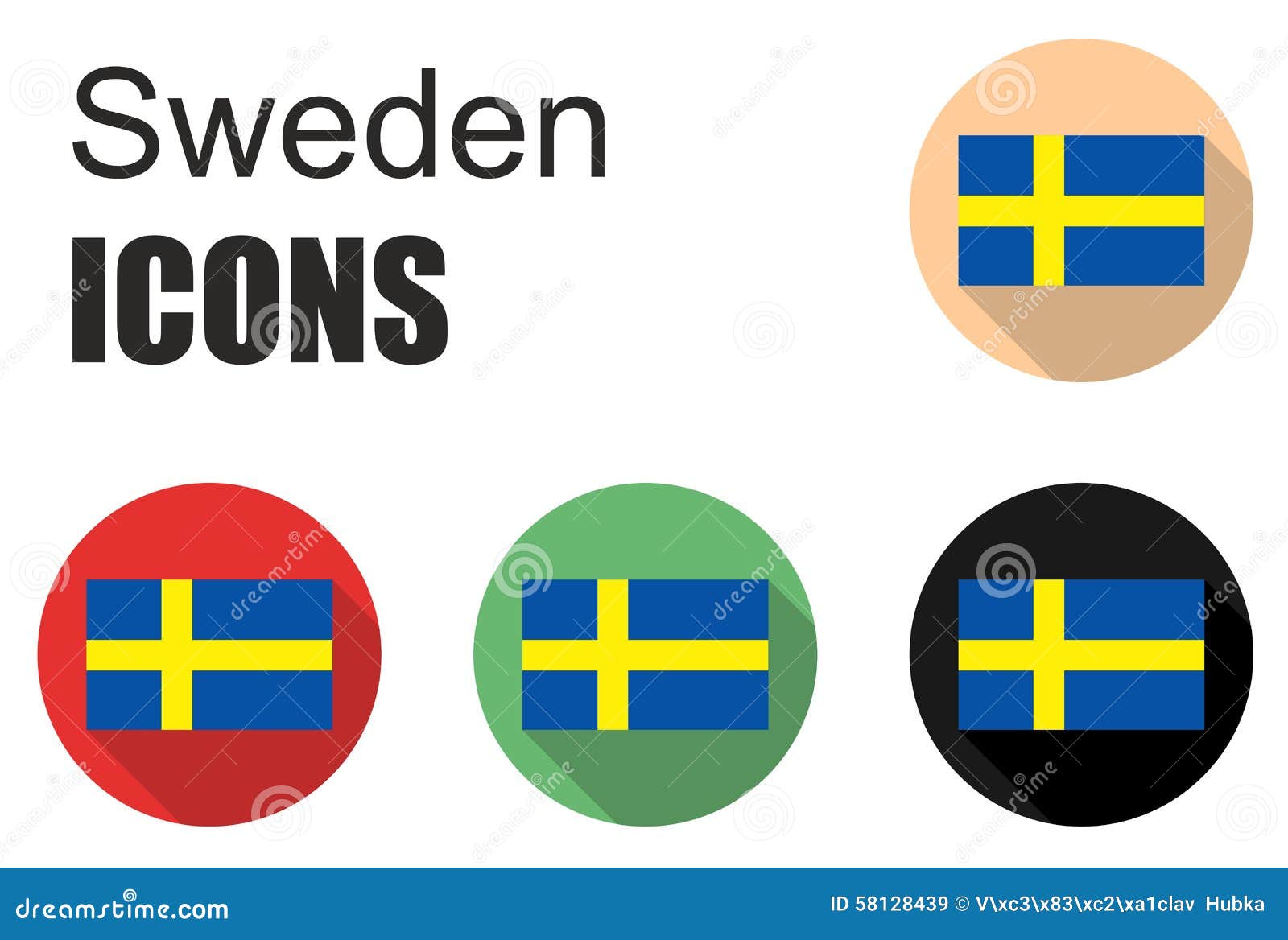 Set sweden icons stock illustration. Illustration of graphic - 58128439