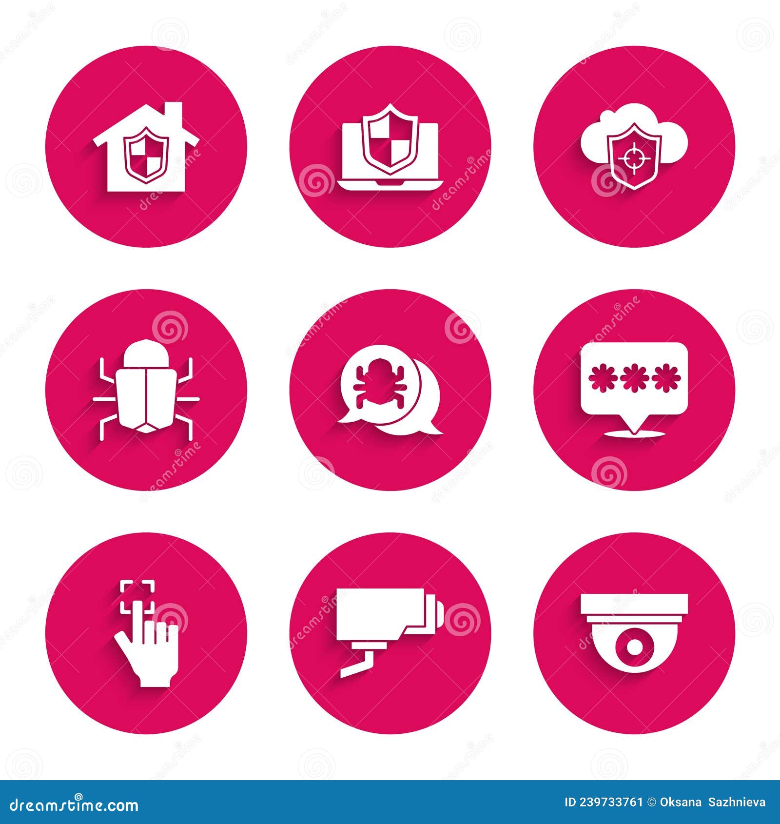 Set System Bug Security Camera Password Protection Fingerprint