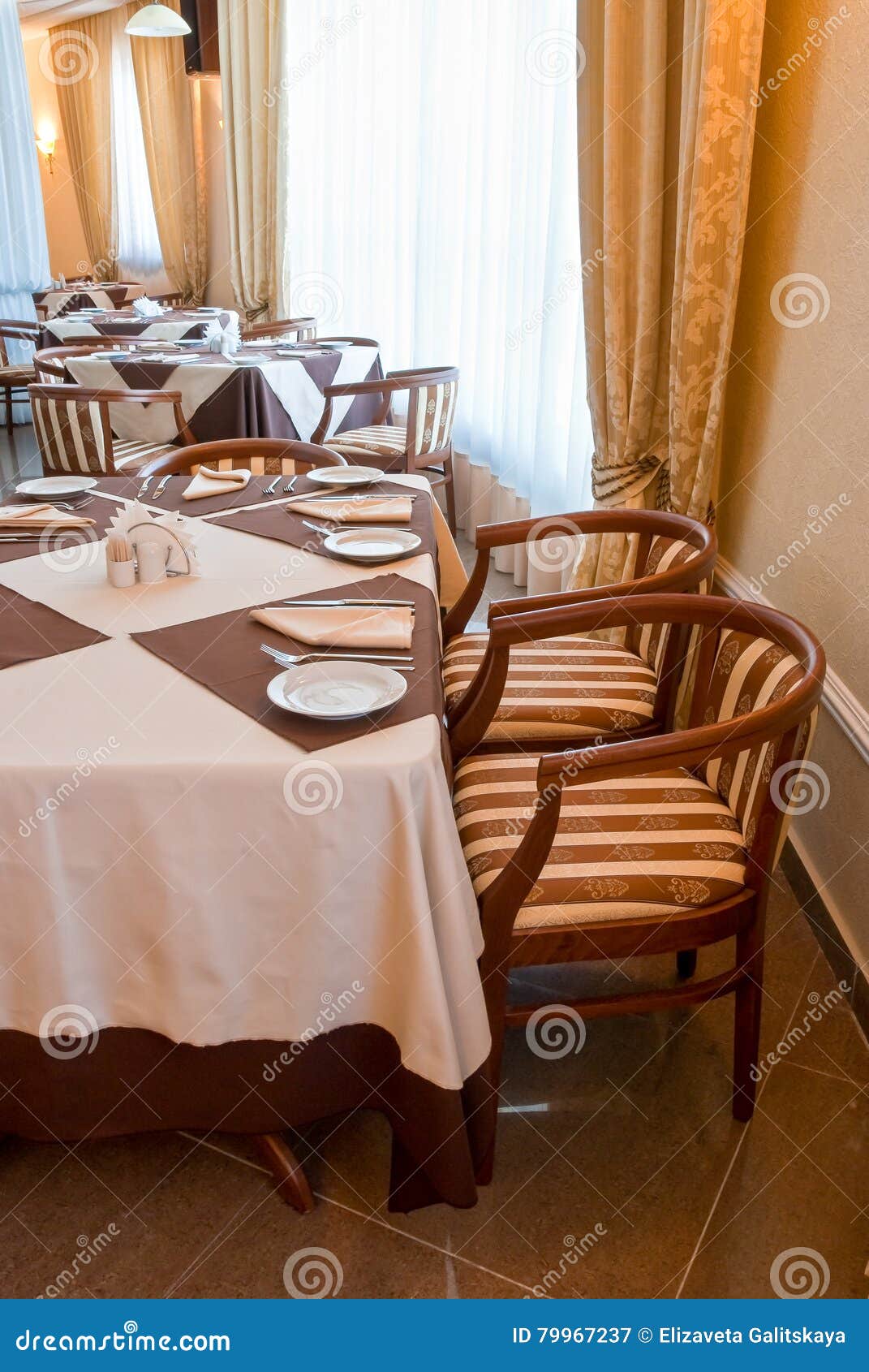Set the Table in Beige and Brown Stock Image - Image of dining, elegant ...