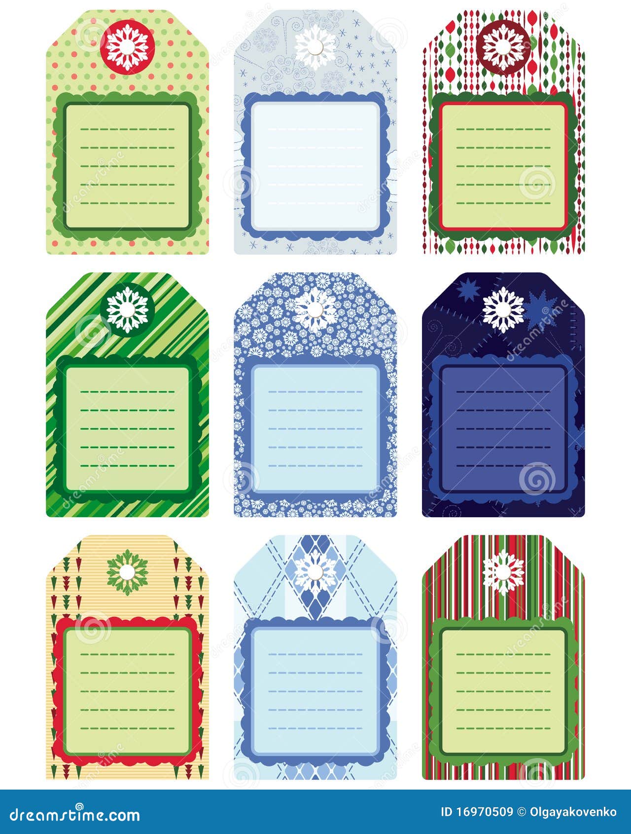 Set of Tag, Design Elements. Illustration for Your Stock Vector ...