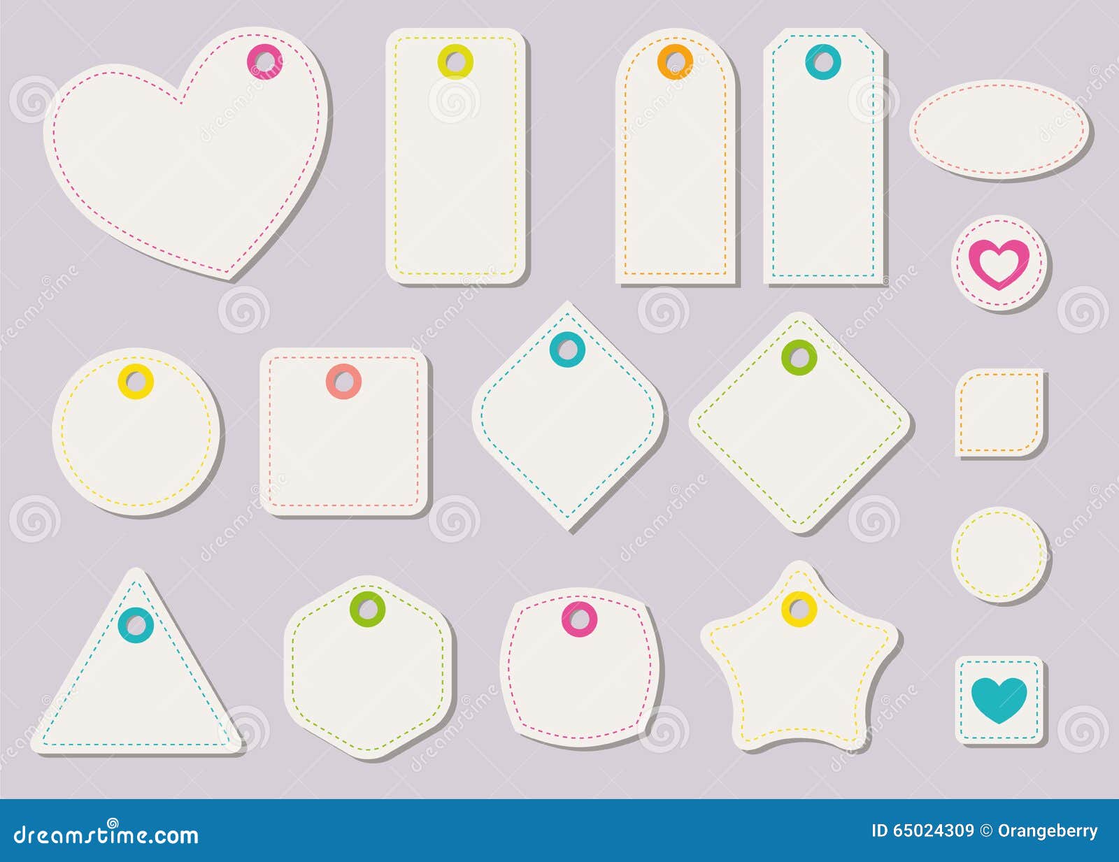 Set of tags and stickers stock vector. Illustration of birthday - 65024309