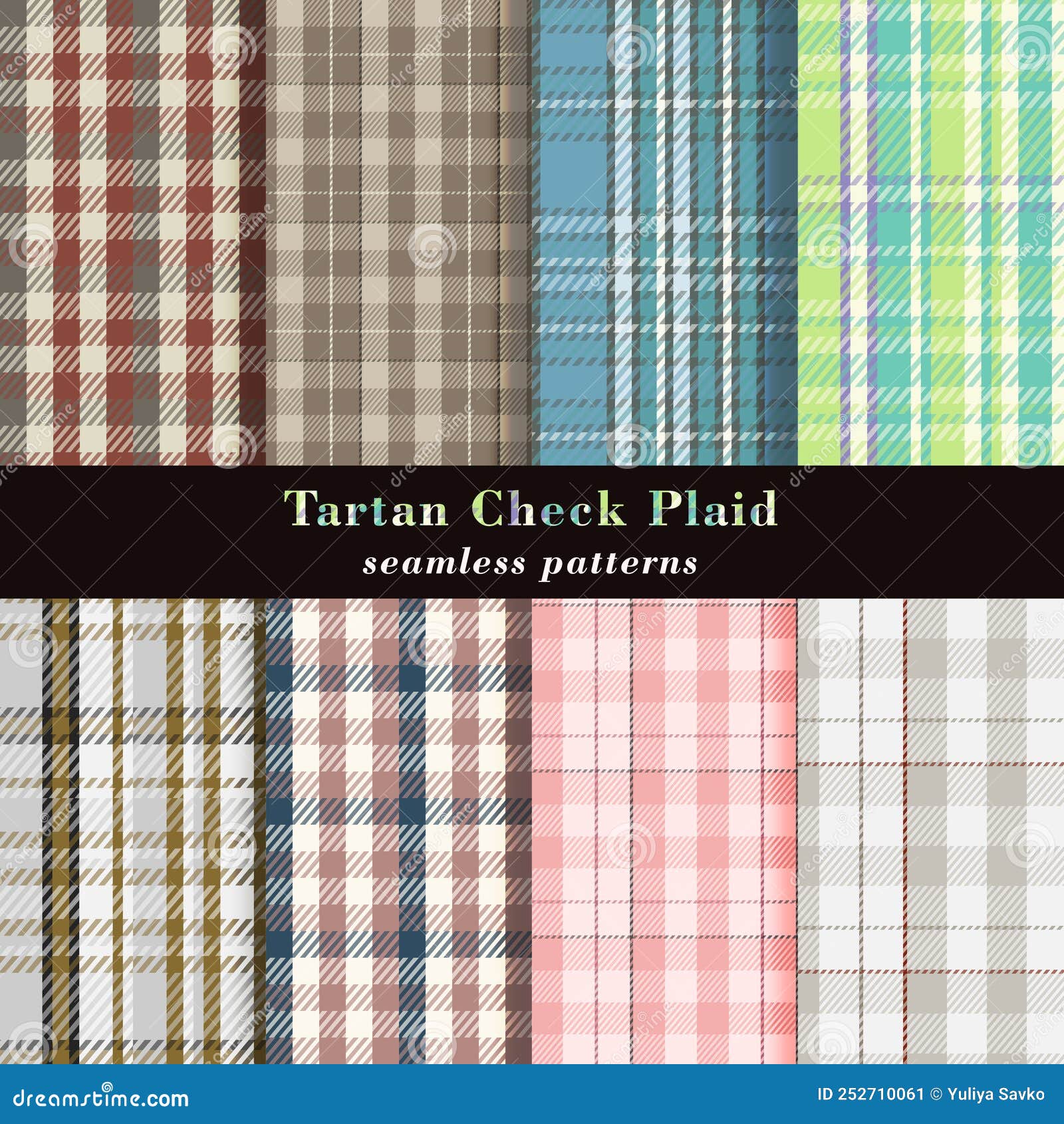 Scottish Patterns Vector Illustration | CartoonDealer.com #5146276