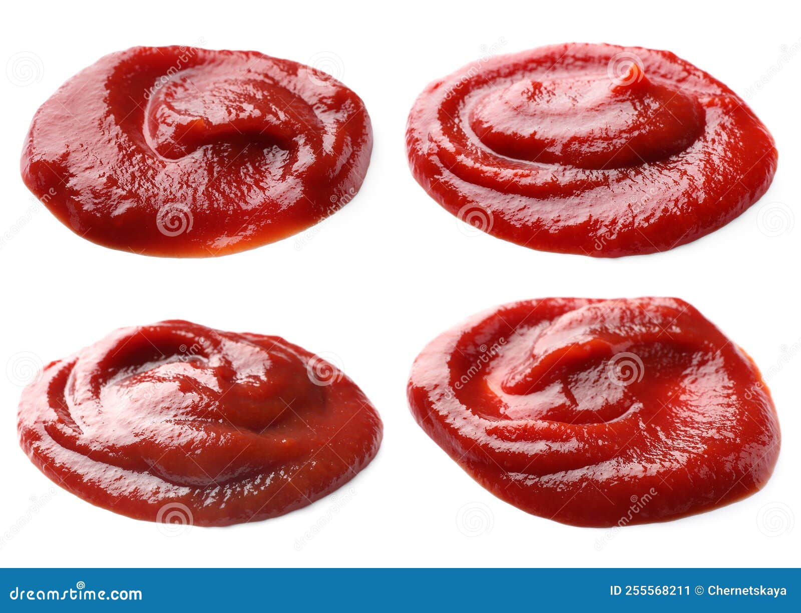 Set with Tasty Ketchup on White Background Stock Image - Image of fresh ...