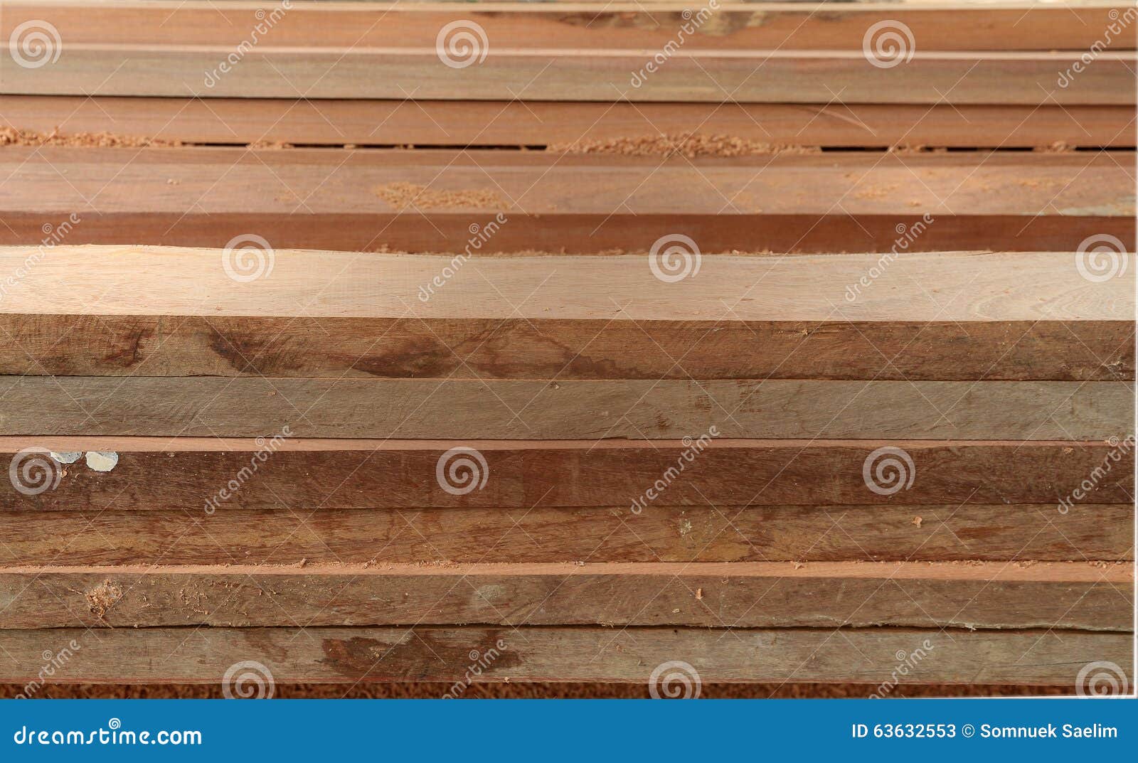 Set of teak wood stock image. Image of construction, piece - 63632553