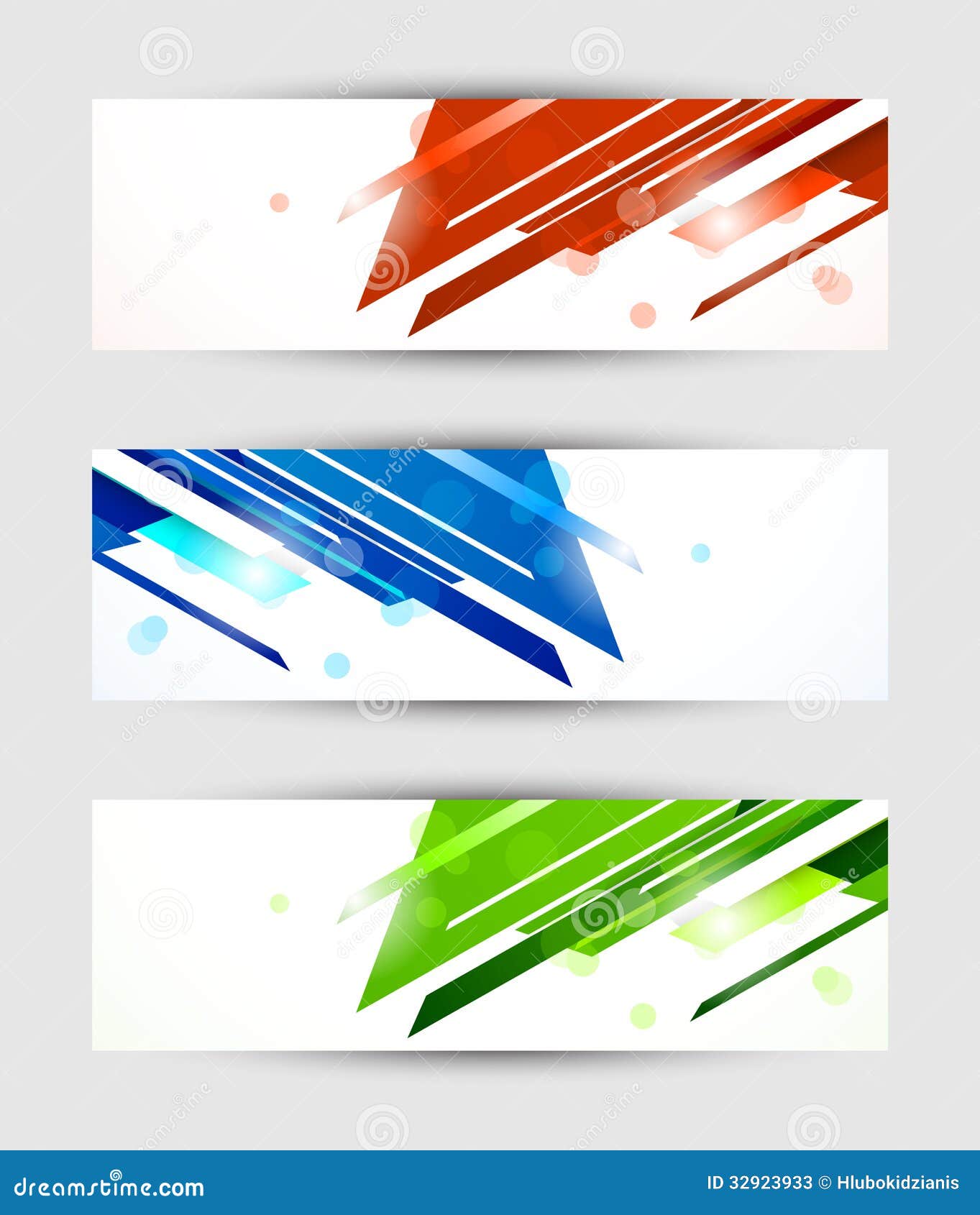 Set of tech banners stock vector. Illustration of movement - 32923933