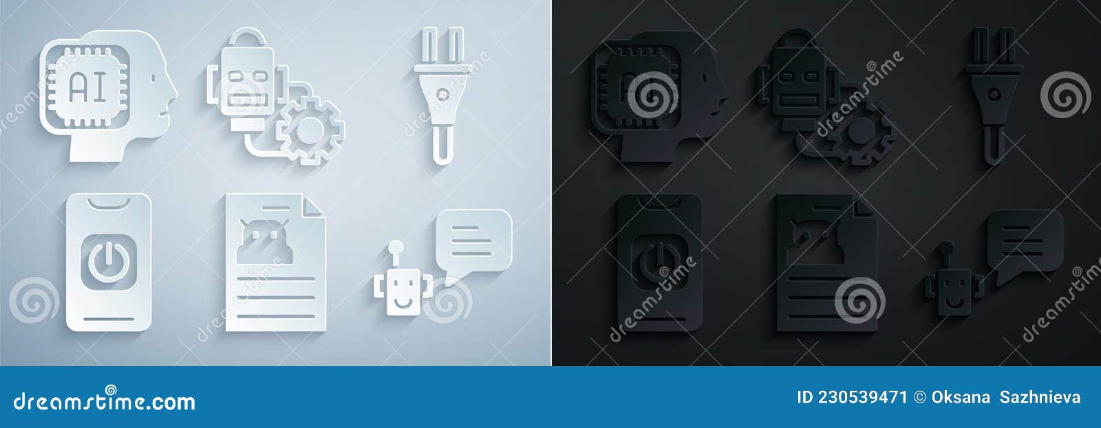 Set Technical Specification, Electric Plug, Turn Off Robot from Phone ...