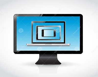 Set of Technology Tools and Equipment Stock Illustration - Illustration ...