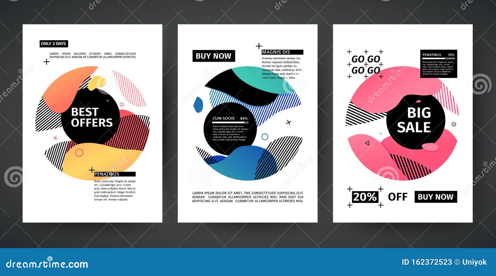 Set Template Design of Sale and Offer Banner. Abstract Modern Graphic ...