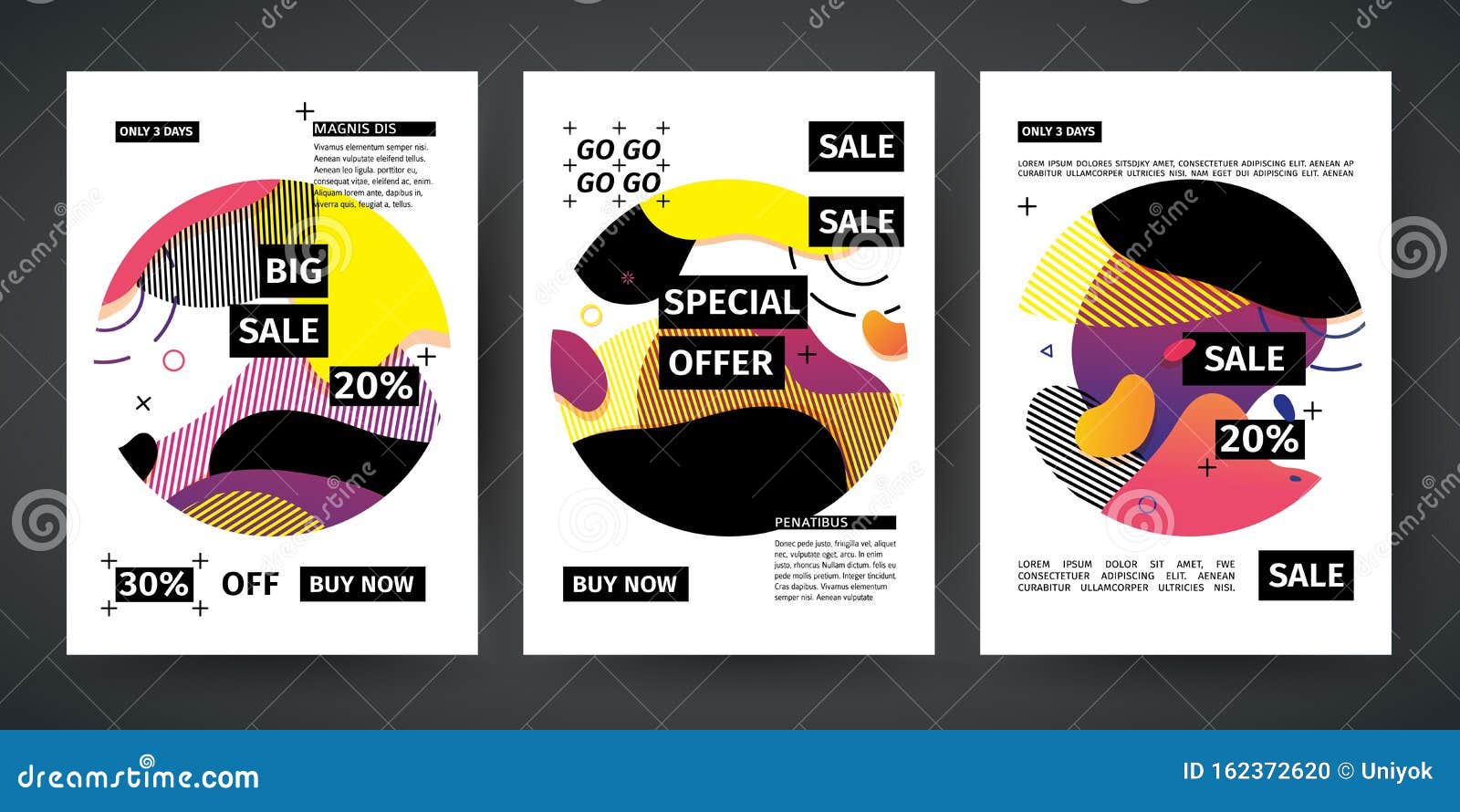 Set Template Design of Sale and Offer Banner. Abstract Modern Graphic ...