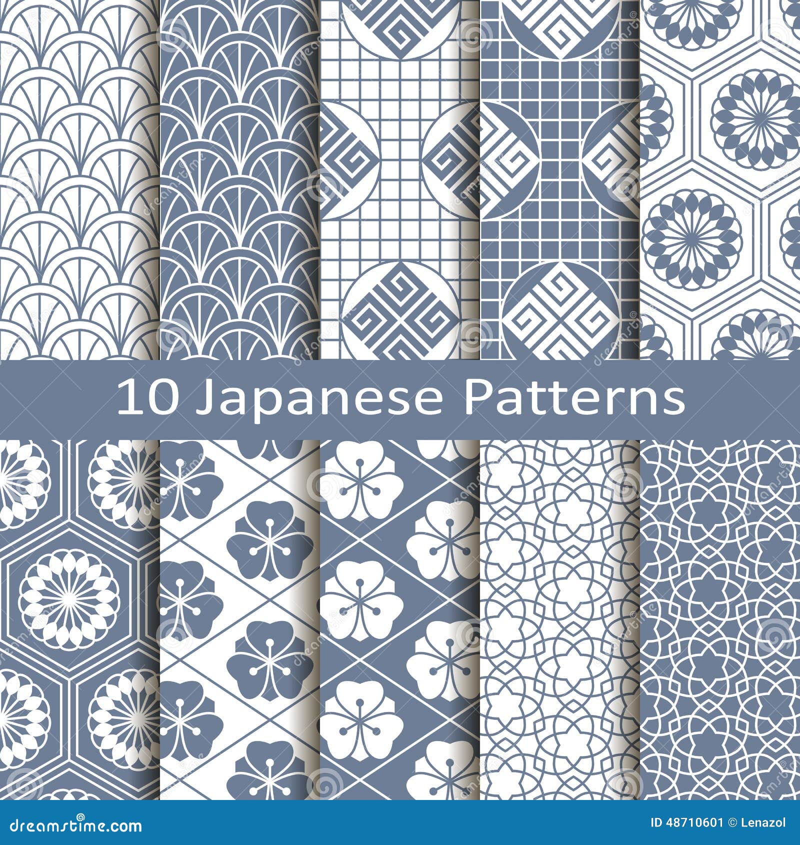 Japanese Patterns Stock Photography | CartoonDealer.com #40328444