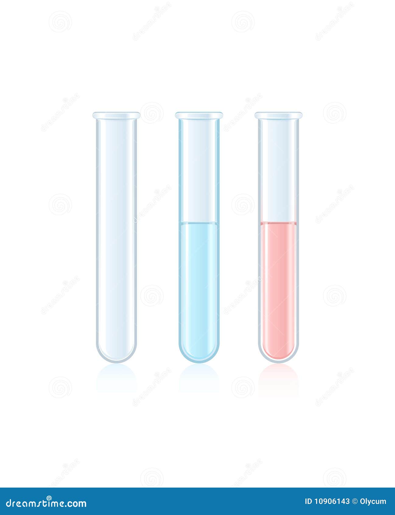 Set of test tubes stock vector. Illustration of testing - 10906143
