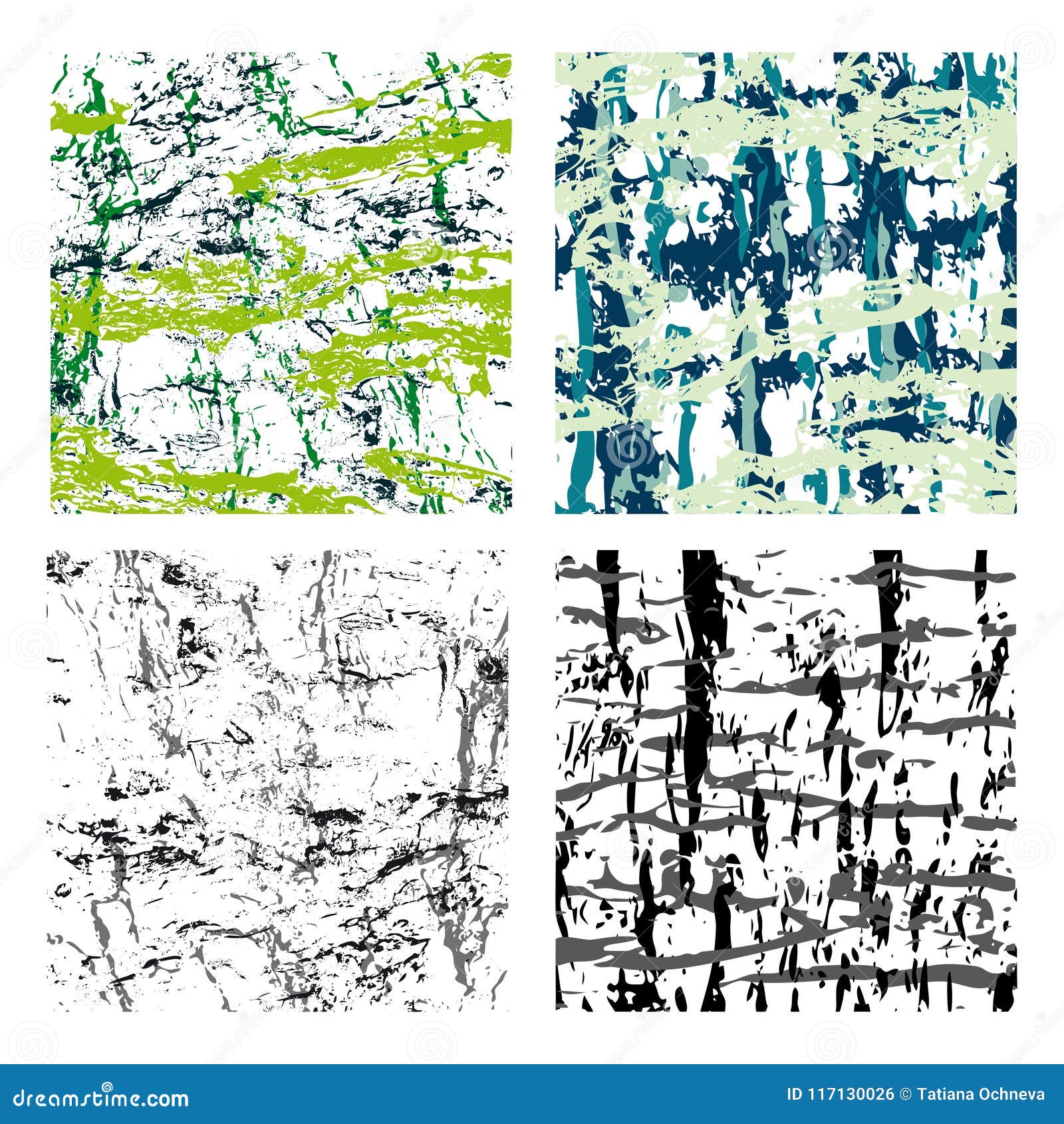 Set of textures 1 stock illustration. Illustration of green - 117130026