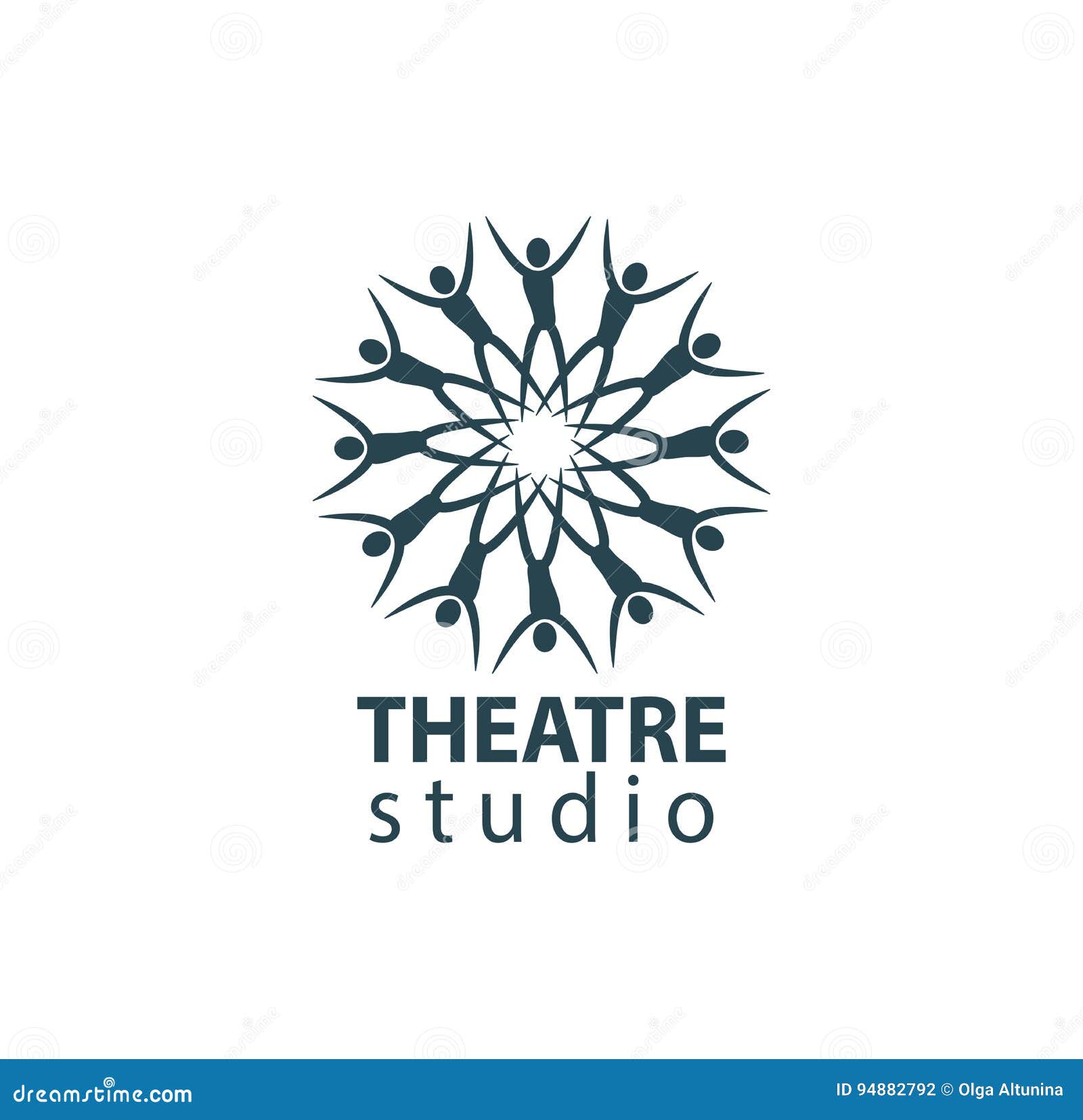 Set of Theatre Studio Logo Design Stock Vector - Illustration of ...
