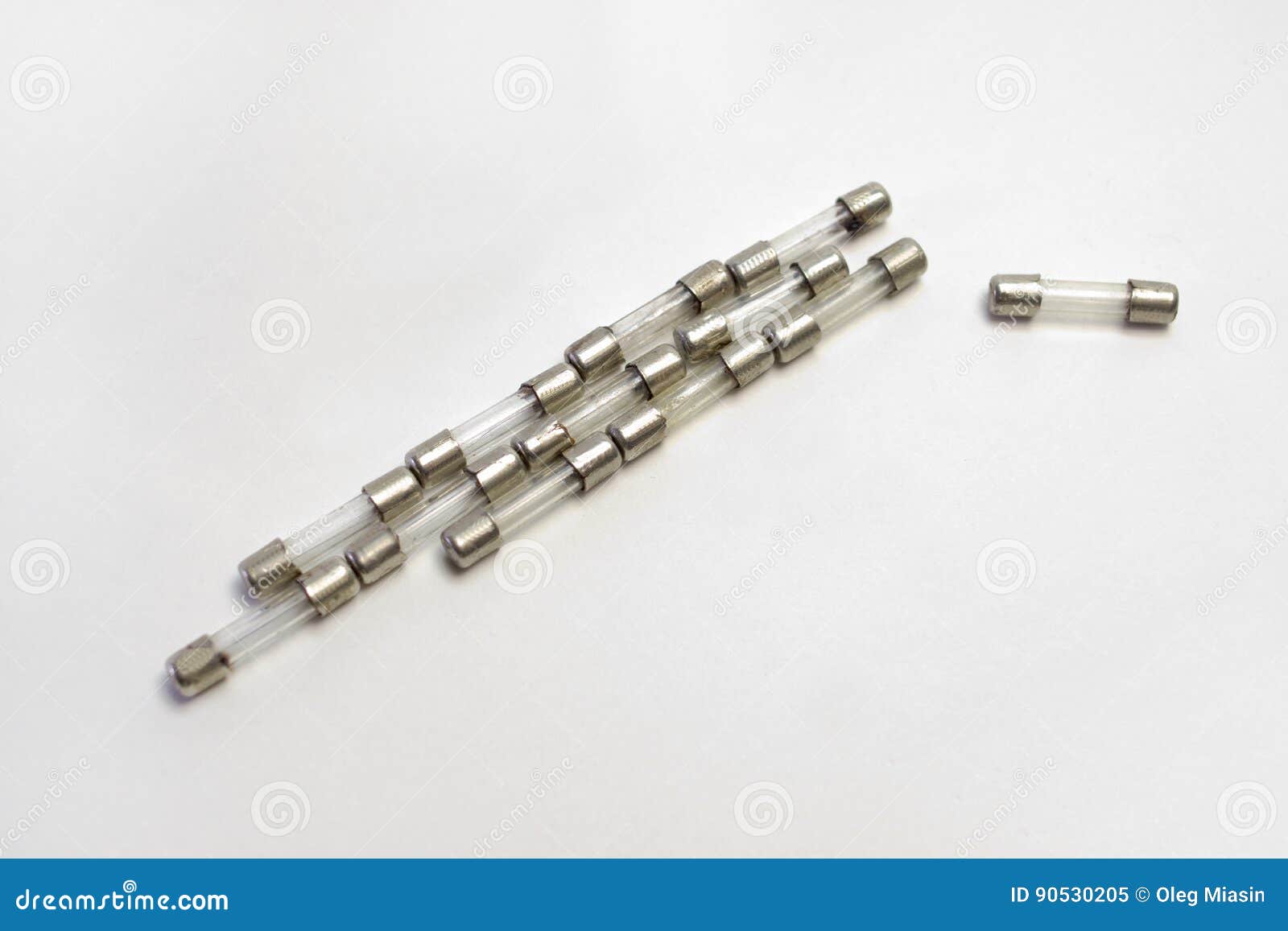 Set Of Thermal Fuses For Inserting Into The Electronic Circuit Stock ...