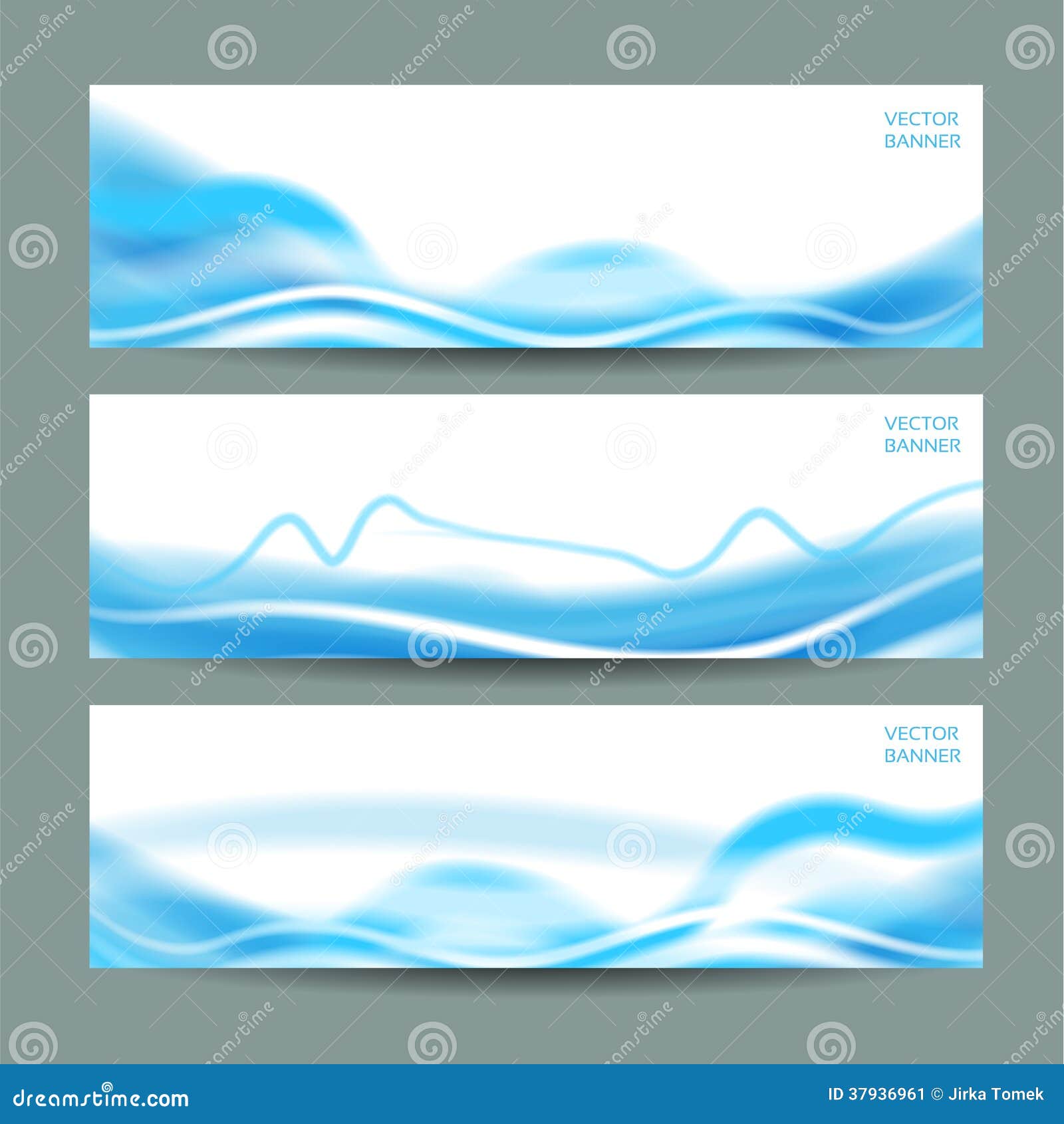 Set of Three Abstract Banners Stock Vector - Illustration of glow ...