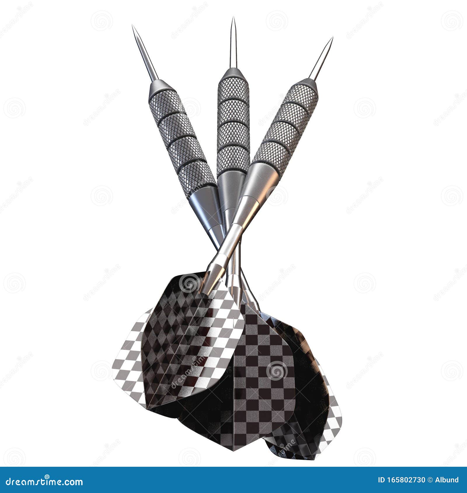 Set of Three Darts stock illustration. Illustration of black - 165802730