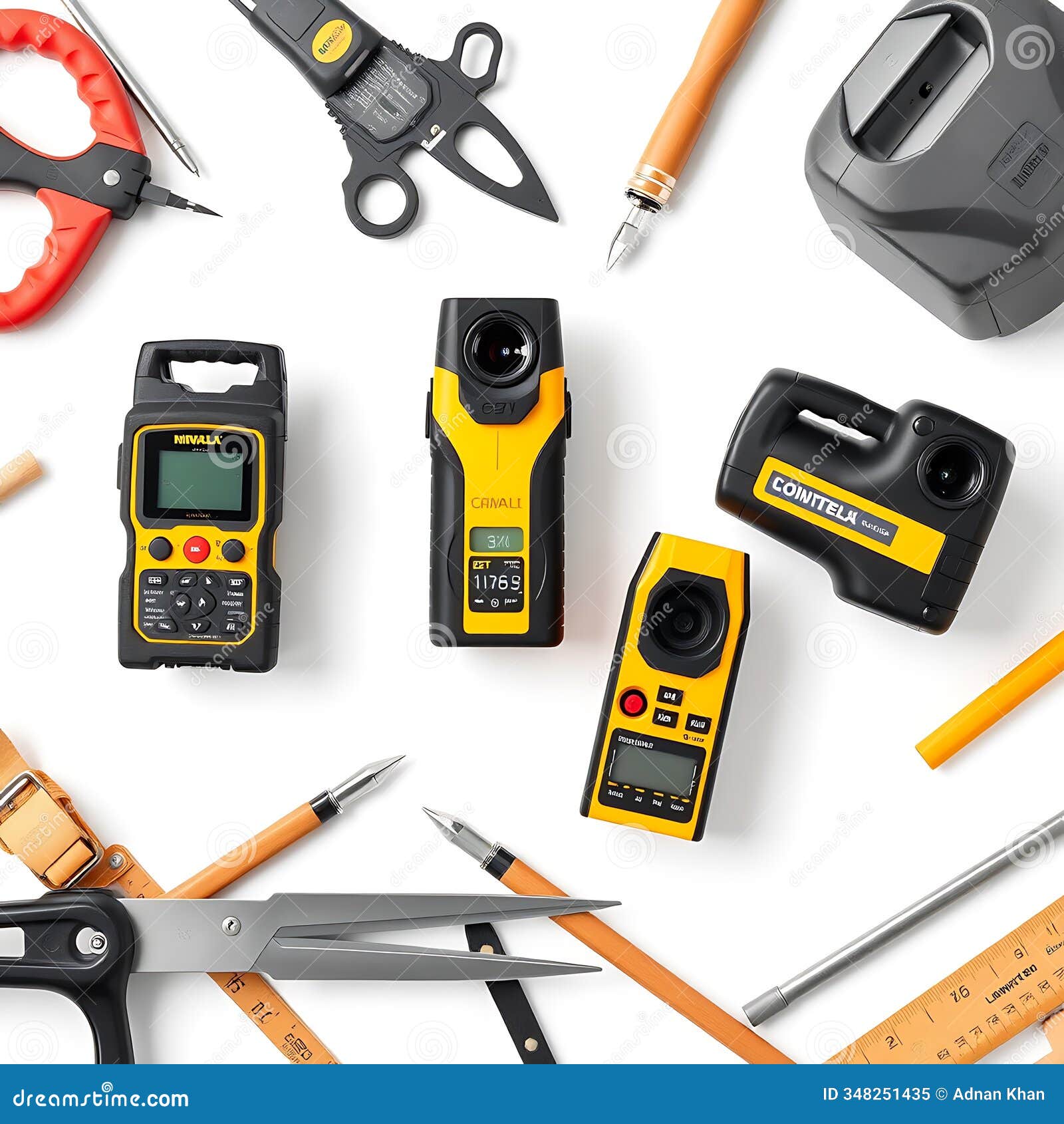 A Set of Three Different Stud Finders Ranging from Digital To ...