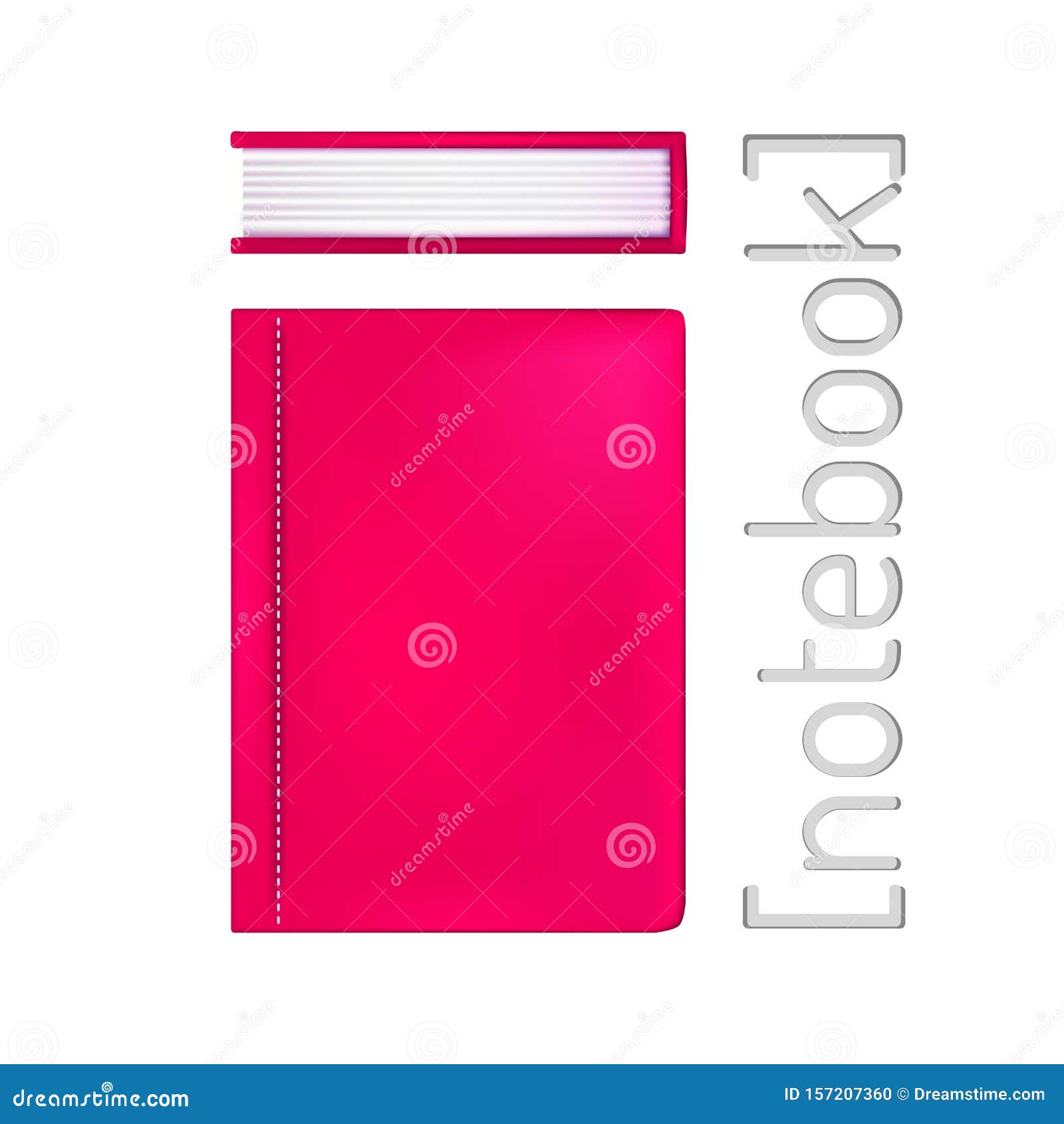 Set of Three Dimensional Book Stock Vector - Illustration of texture ...