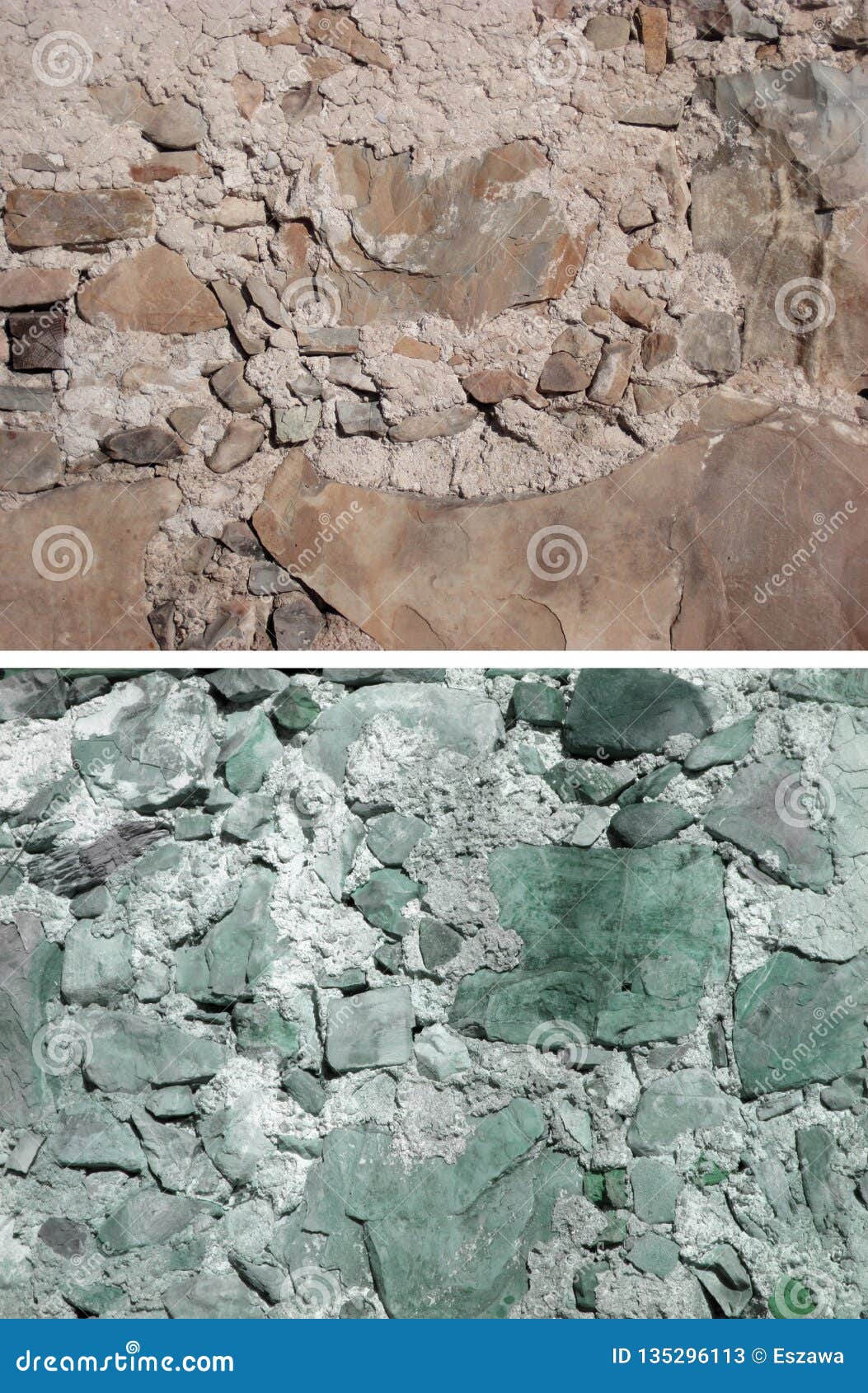 Set of rock backgrounds stock image. Image of cracked - 135296113