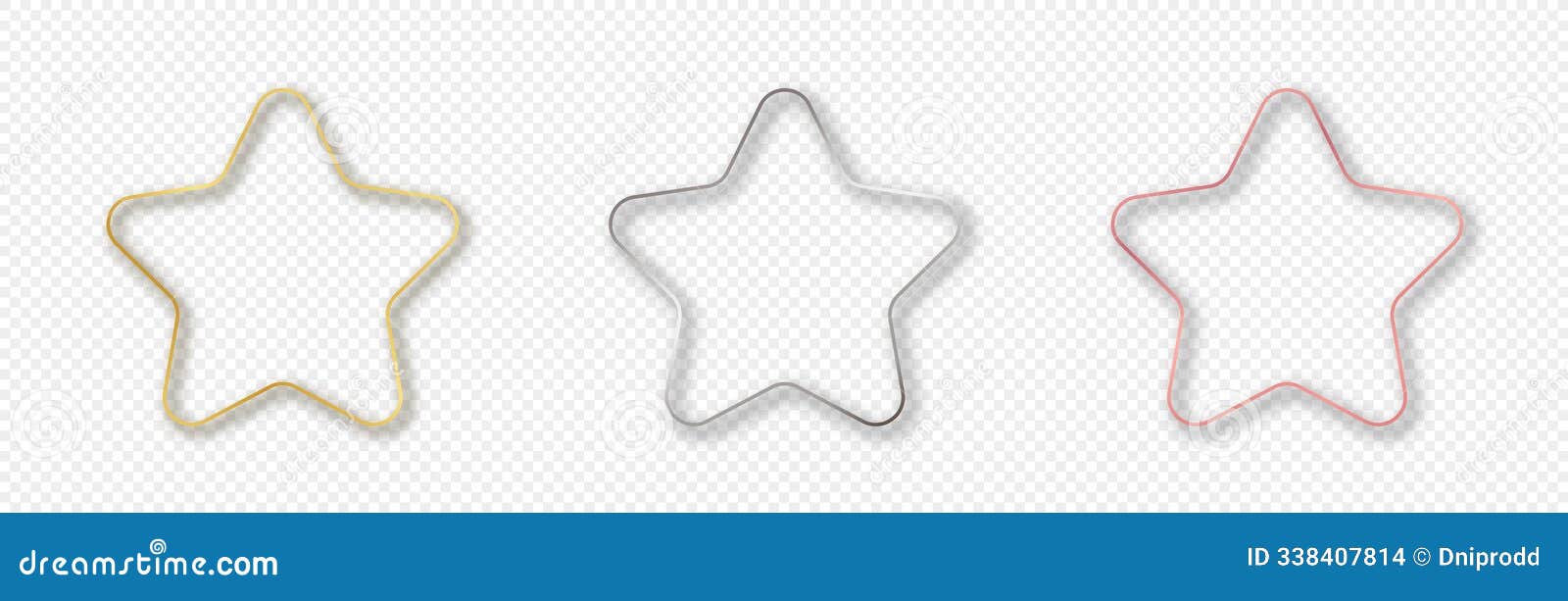 Star Frames Tree Cartoon Vector | CartoonDealer.com #22433001
