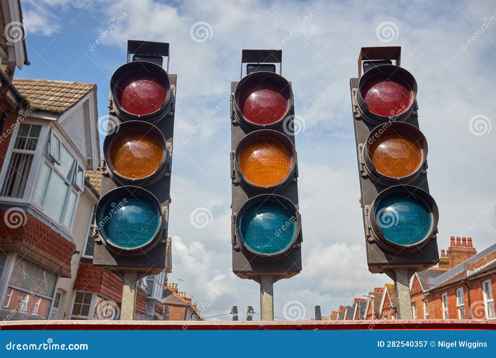 Three Traffic Signs Stock Photography | CartoonDealer.com #28928216