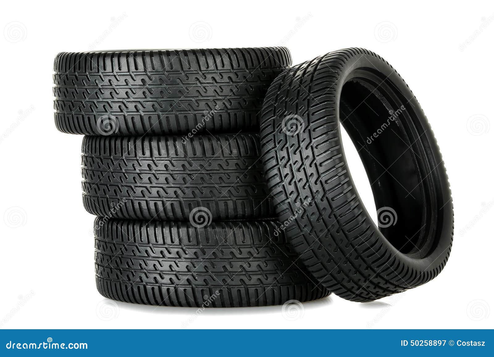 Set of tires stock image. Image of spare, performance - 50258897
