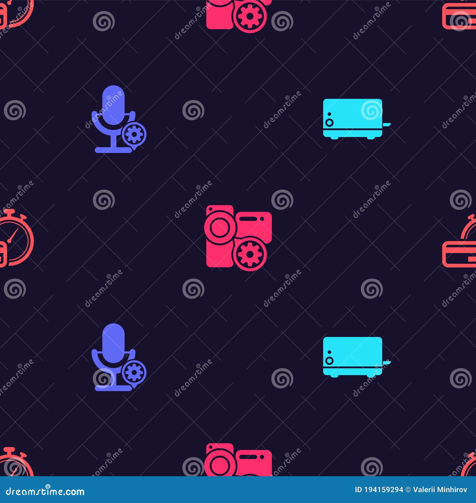 Set Toaster, Microphone Setting, Video Camera and Fast Payments on ...