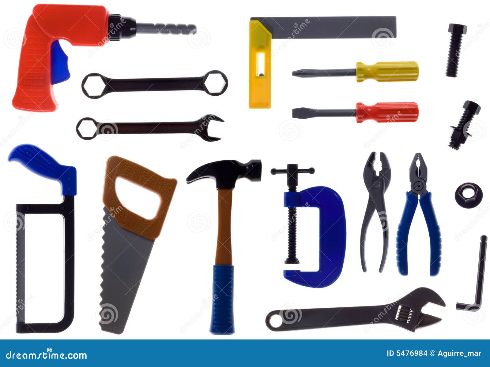 Set tool stock photo. Image of tool, screwdriver, yellow - 5476984